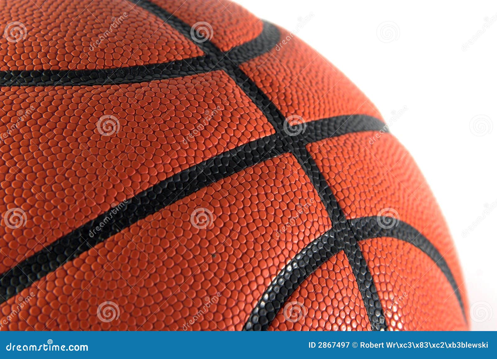 Basketball Closeup Isolated on Stock Image - Image of championship ...