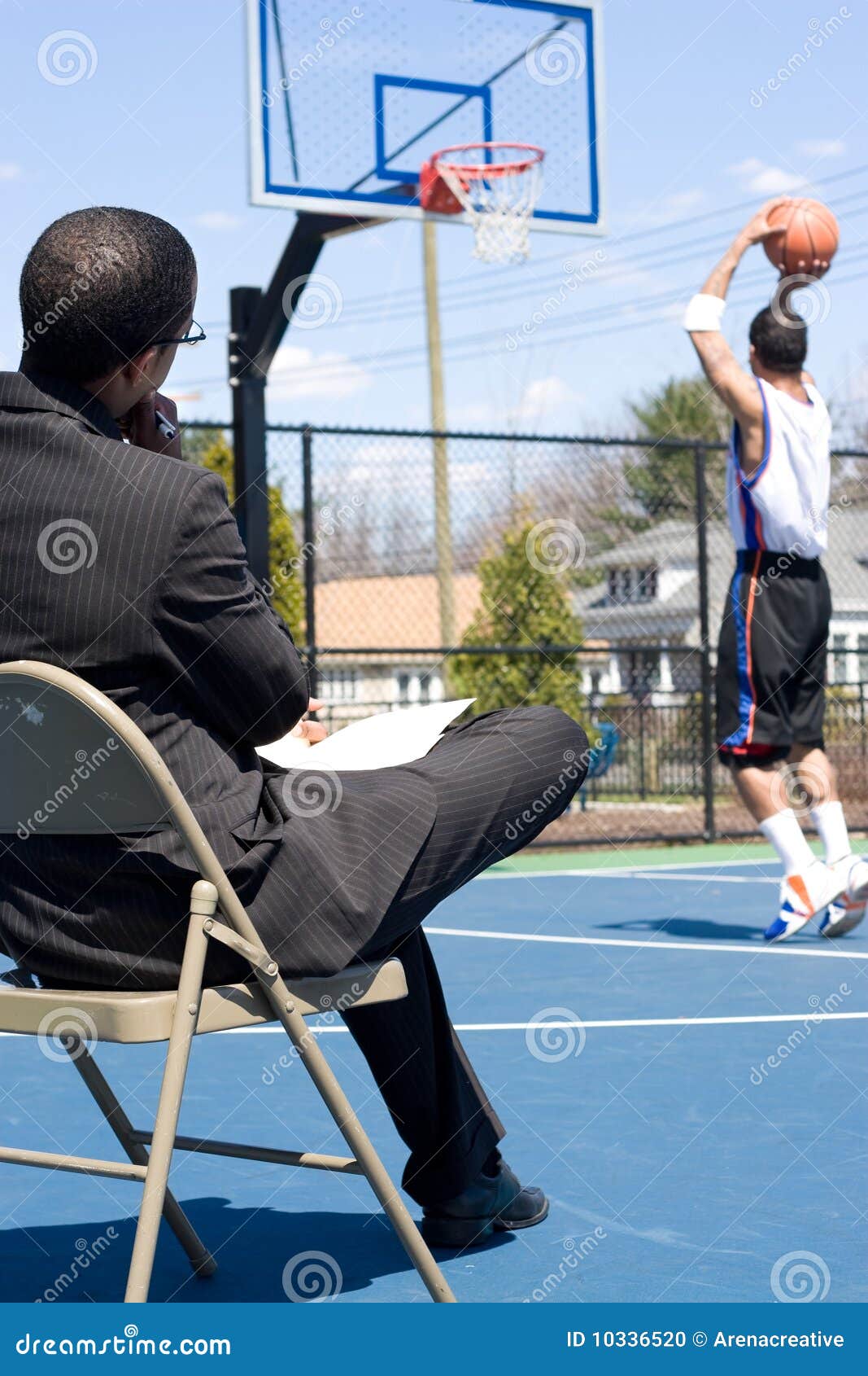 Basketball Coach stock photo. Image of professional, athlete - 10336520