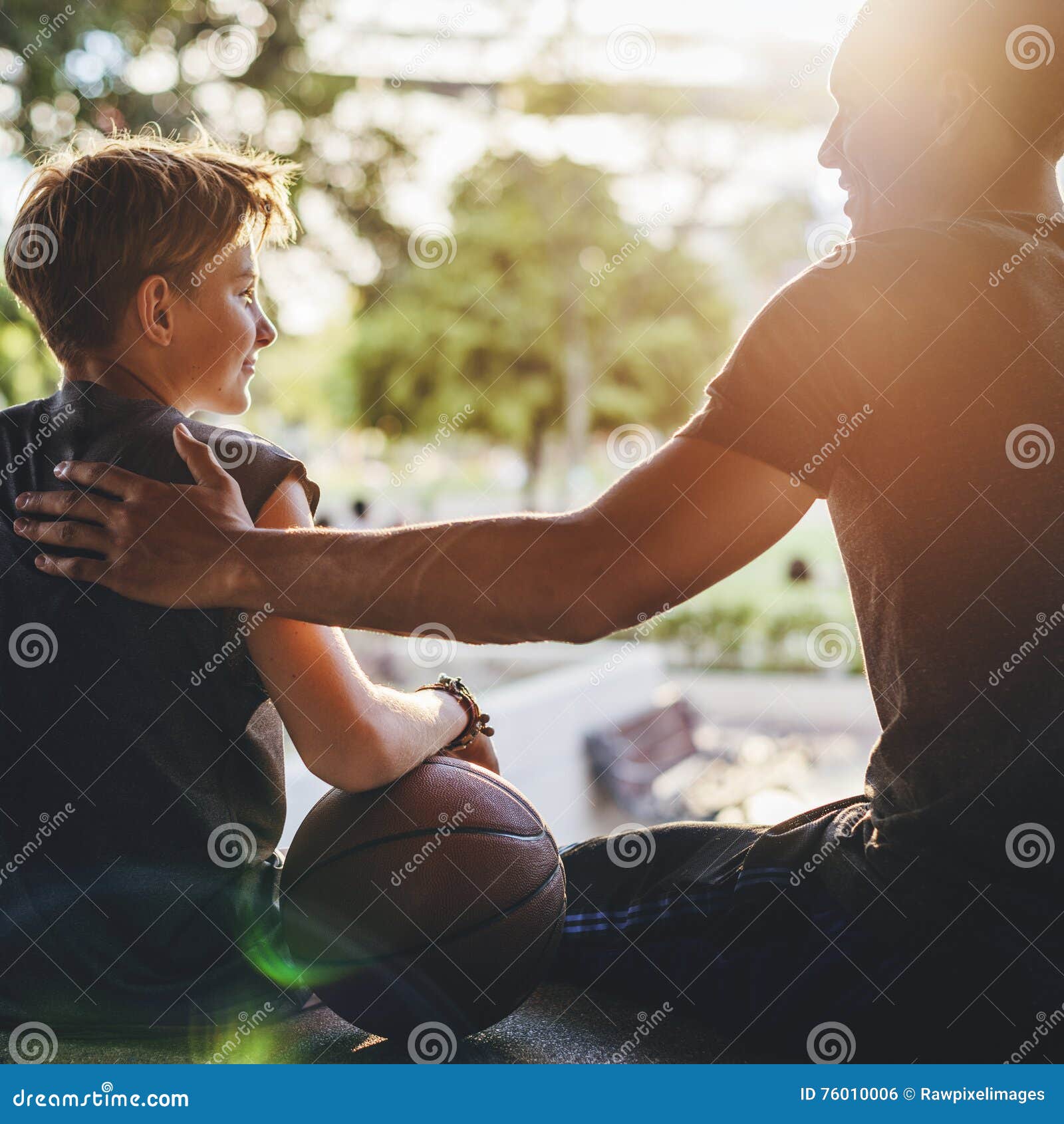 Basketball Coaching Tactic Trainer Team Player Concept Stock Photo ...