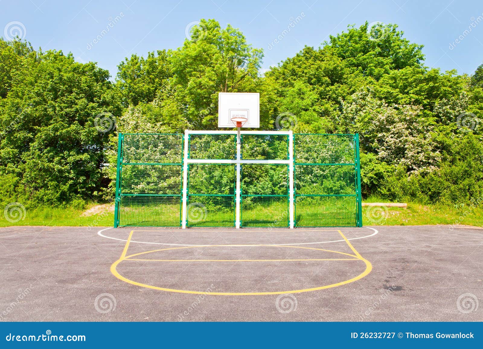 Basketball court stock image. Image of school, play, hoops - 26232727