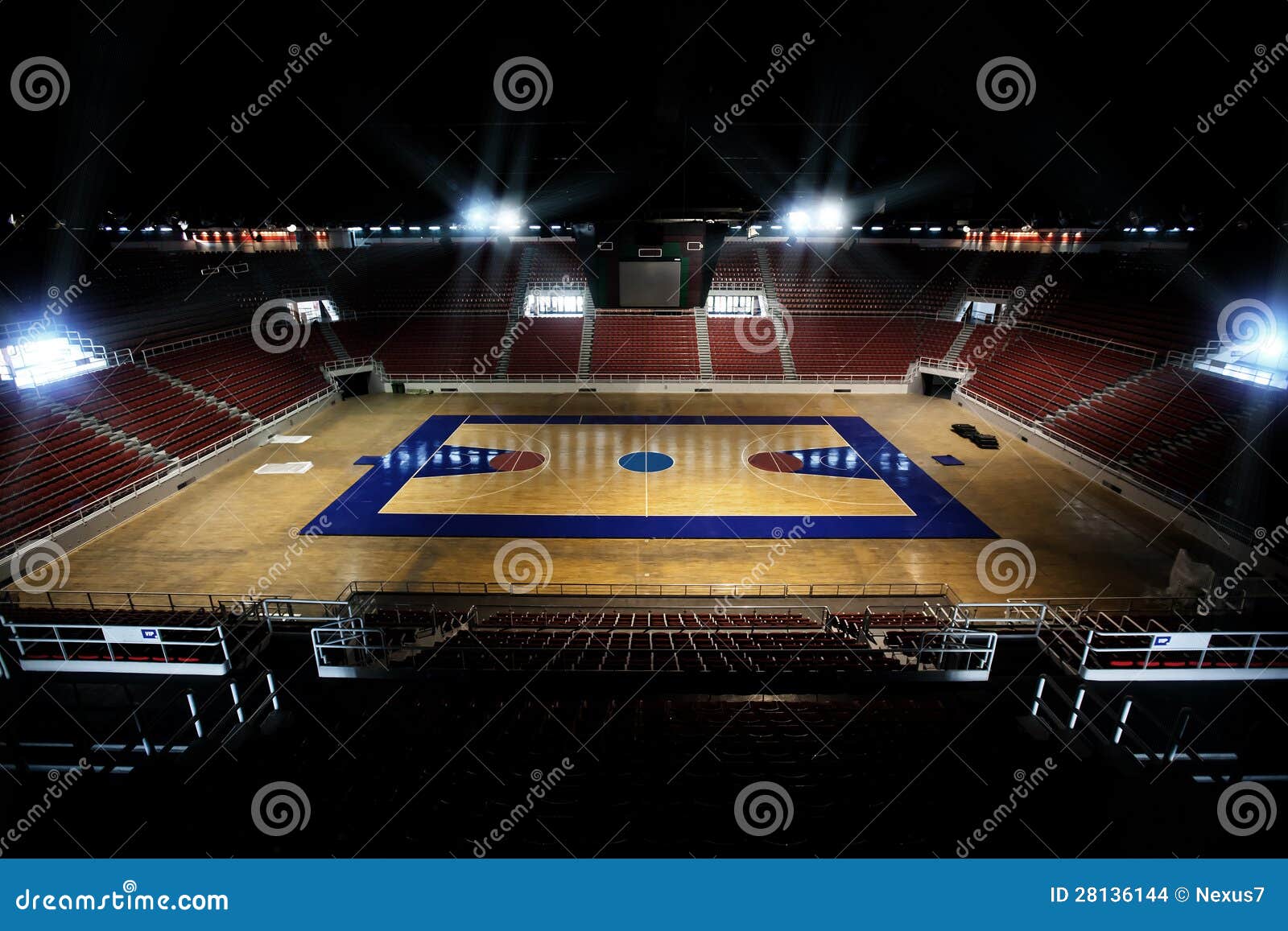 Basketball Court stock photo. Image of arena, stadium - 28136144