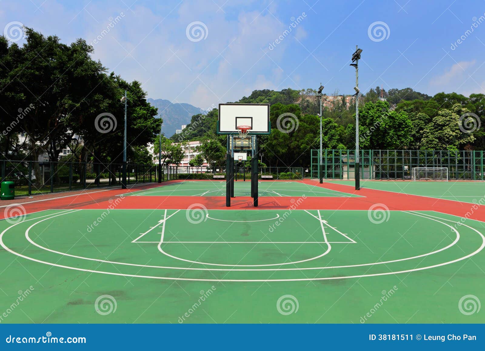 Basketball court stock image. Image of basketball, recreation - 38181511