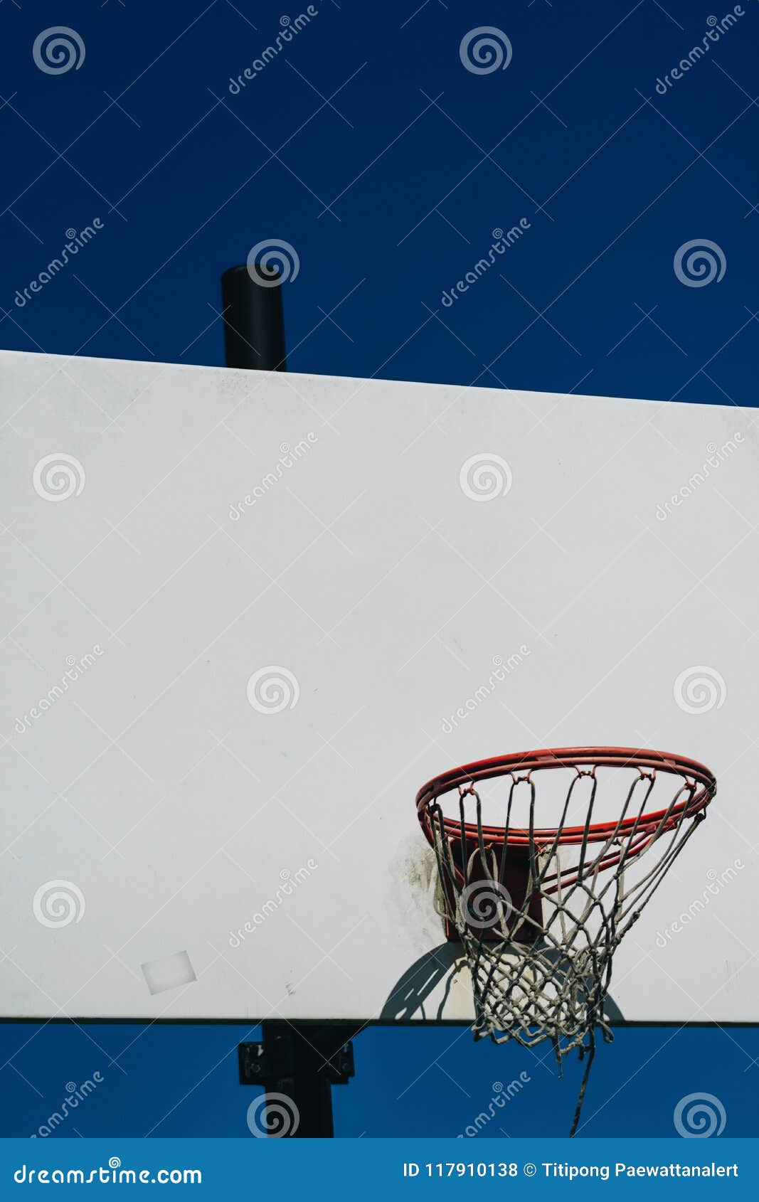Basketball Court Outdoor on Top of the Hill Stock Photo - Image of ...