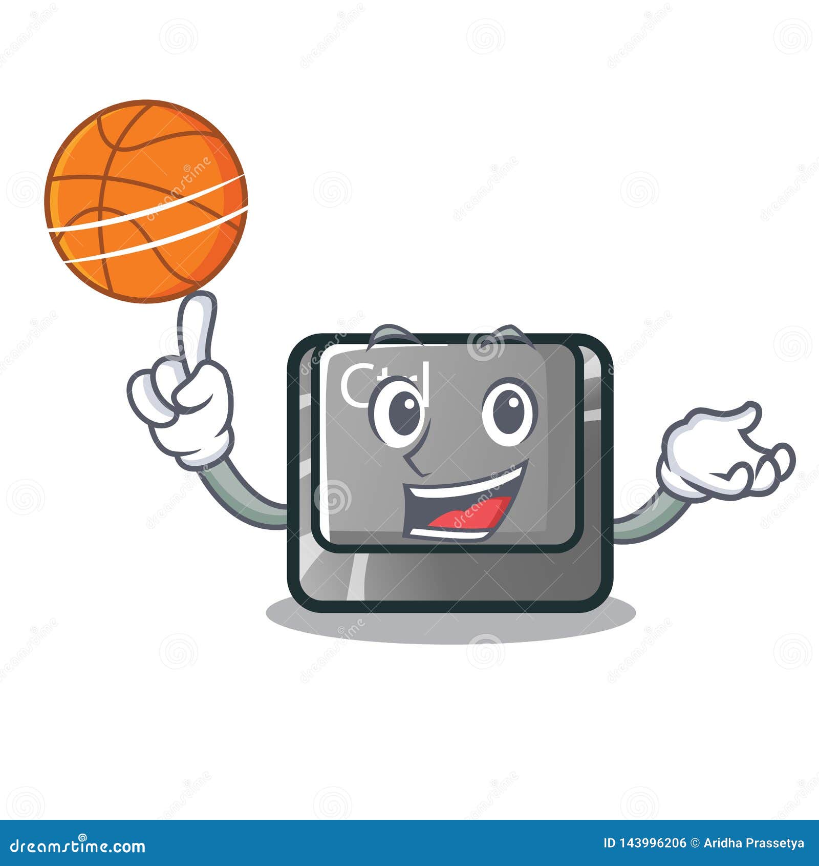 Ctrl Button Icon Of 3 Types Color, Black And White, Outline. Isolated ...