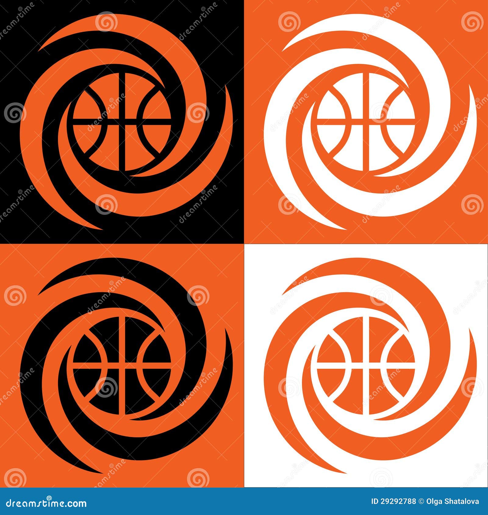 Basketball cyclone stock vector. Illustration of sport - 29292788