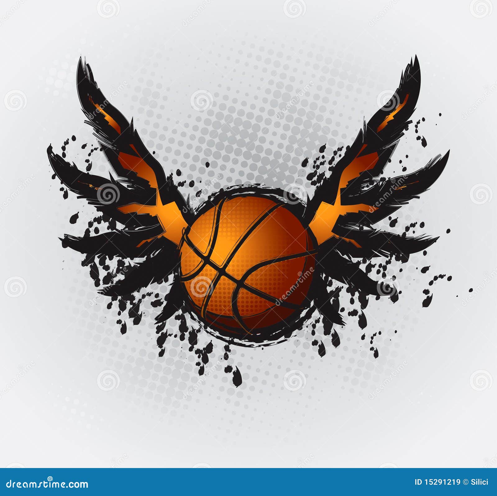 Basketball Design Element 1 Stock Vector - Illustration of isolated ...