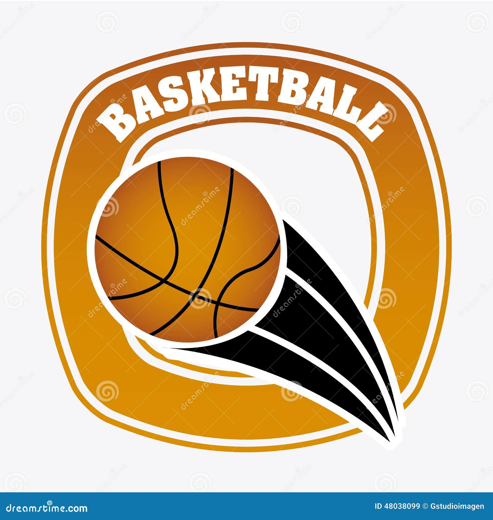 Basketball design stock illustration. Illustration of design - 48038099