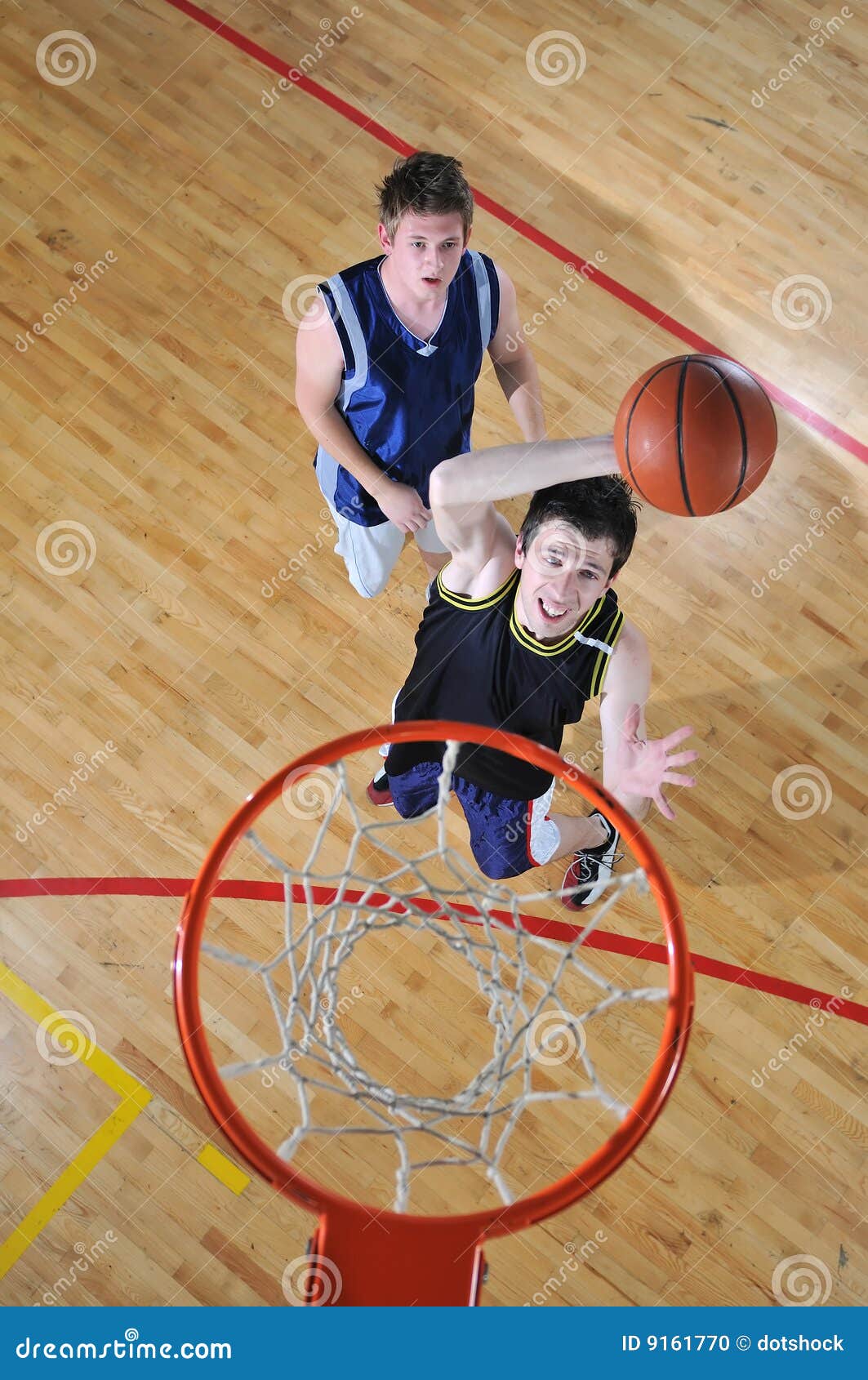 Basketball duel stock photo. Image of friendship, help - 9161770