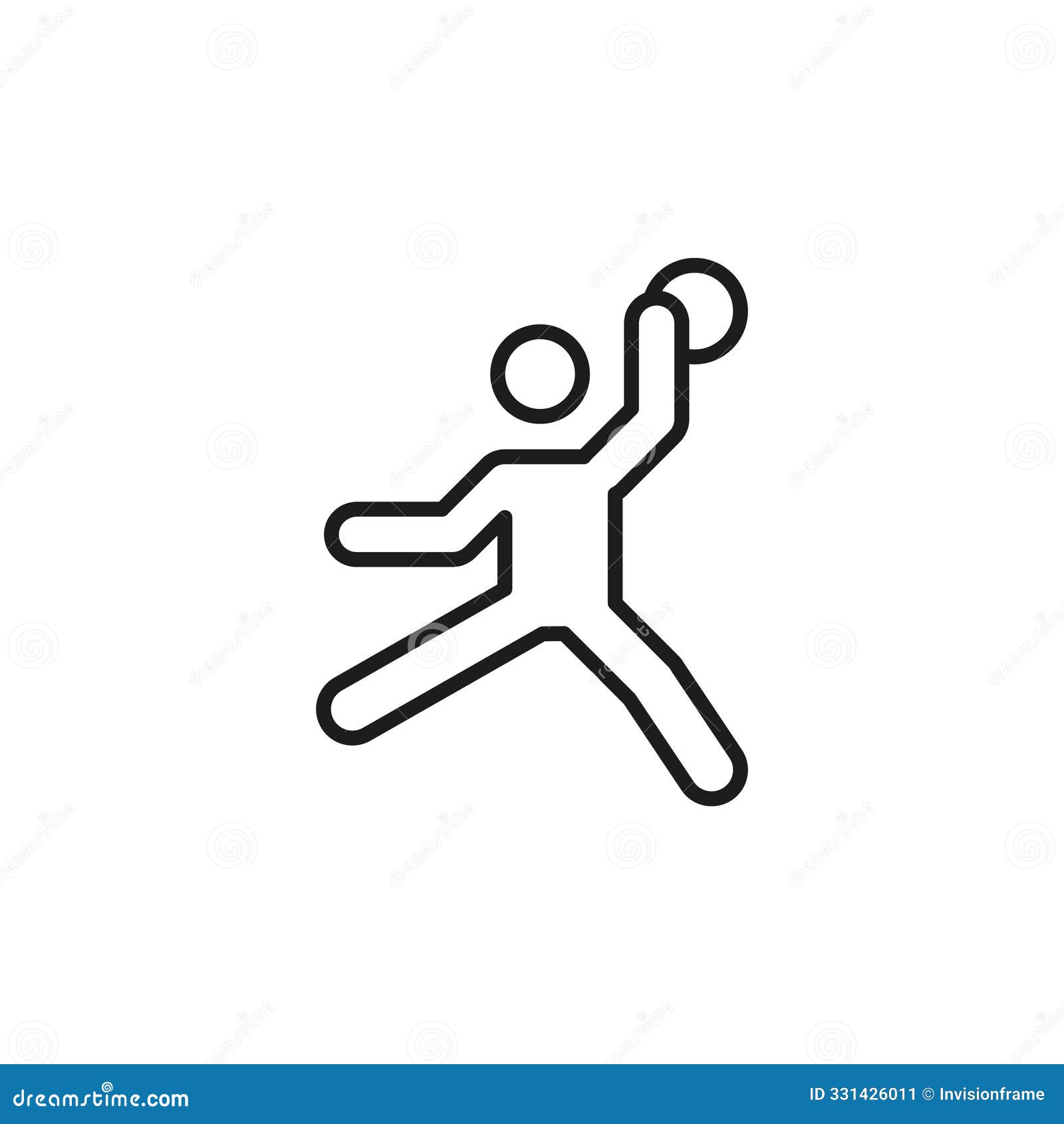 Art Basketball Dunk Cartoon Vector | CartoonDealer.com #55980489