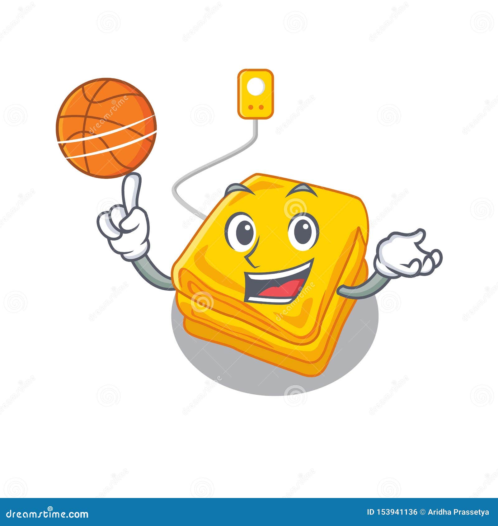 With Basketball Electric Blanket in the Character Shape Stock Vector ...