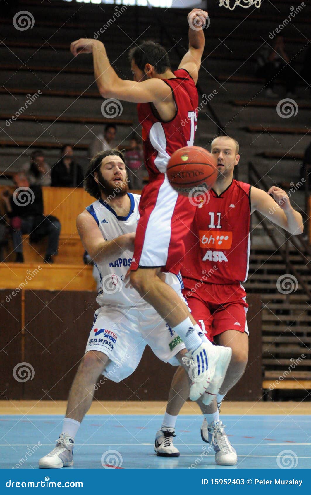 Basketball game editorial stock photo. Image of bosna - 15952403