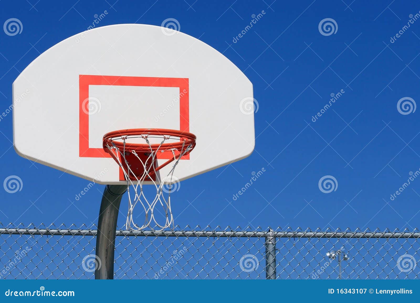Basketball Goal stock image. Image of park, play, sport - 16343107