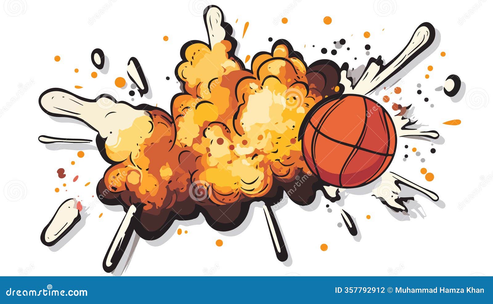 Goal!!! Comic Style Sport Illustration With Soccer Ball. Football Ball ...