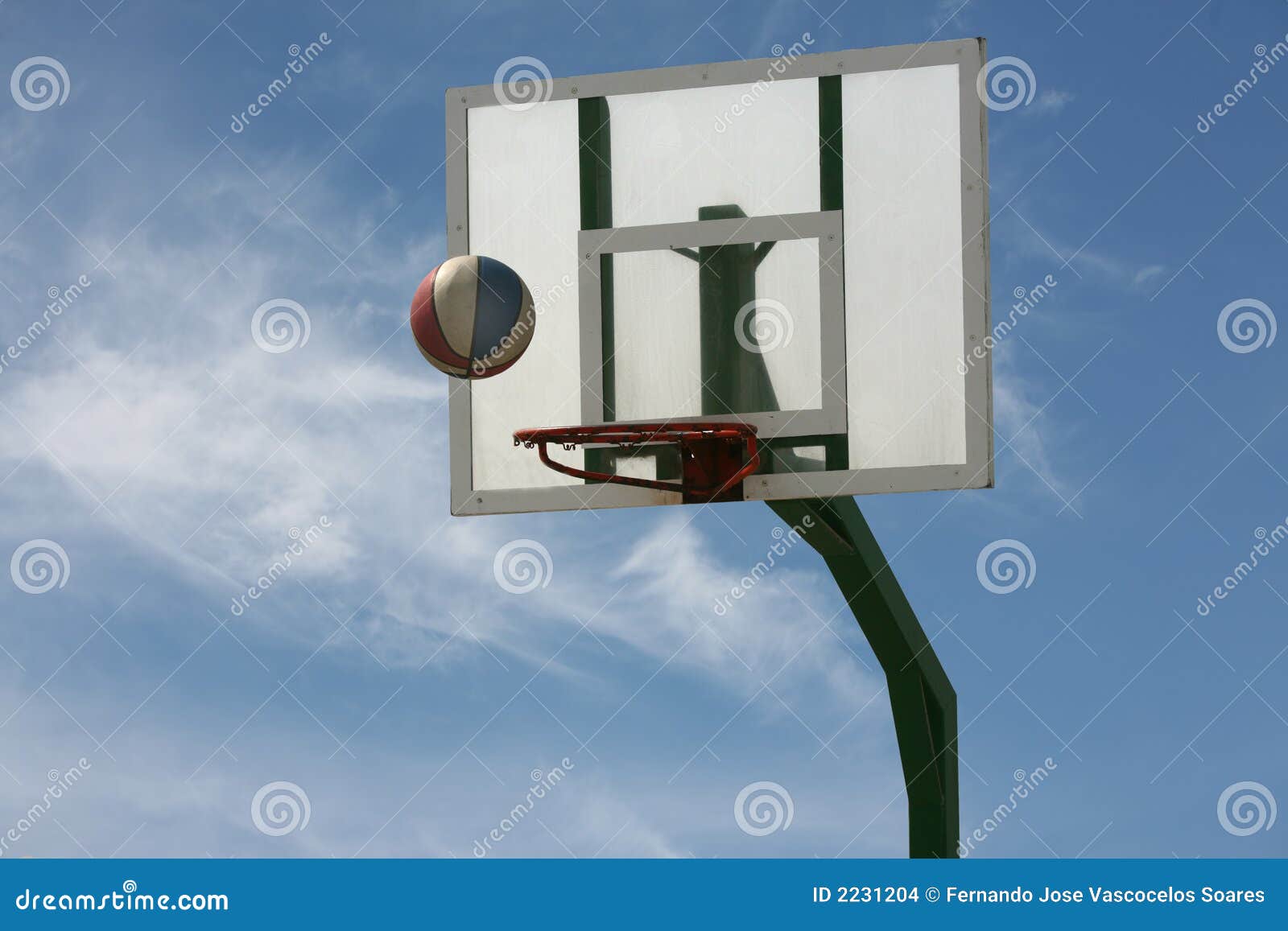 Basketball hoop stock photo. Image of play, fitness, equipment - 2231204