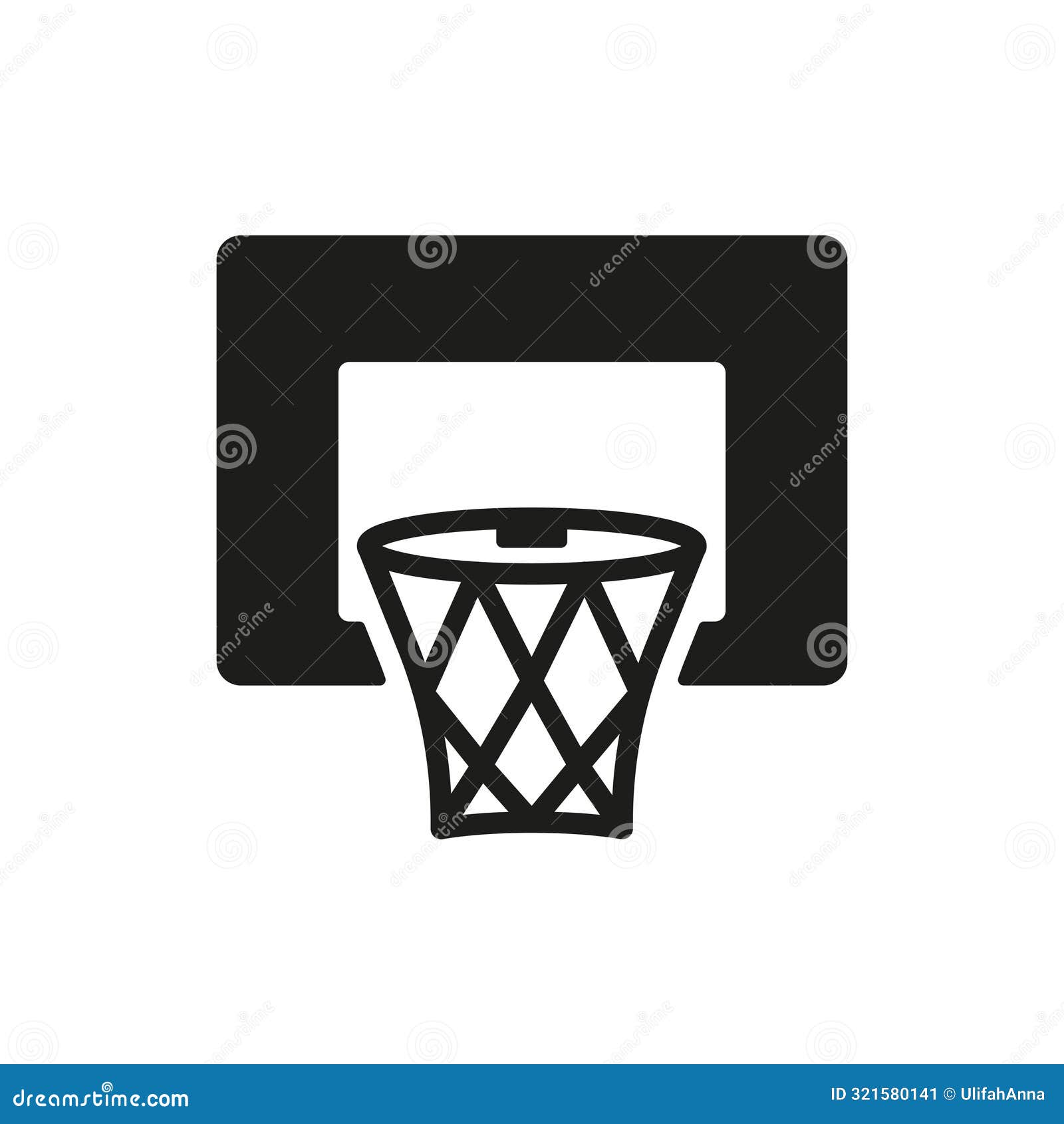 Basketball Hoop Vector Design Templates Simple and Modern Stock Vector ...