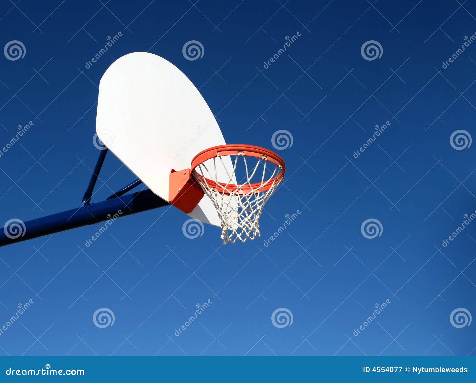 Basketball hoop stock image. Image of summer, spring, outdoor - 4554077