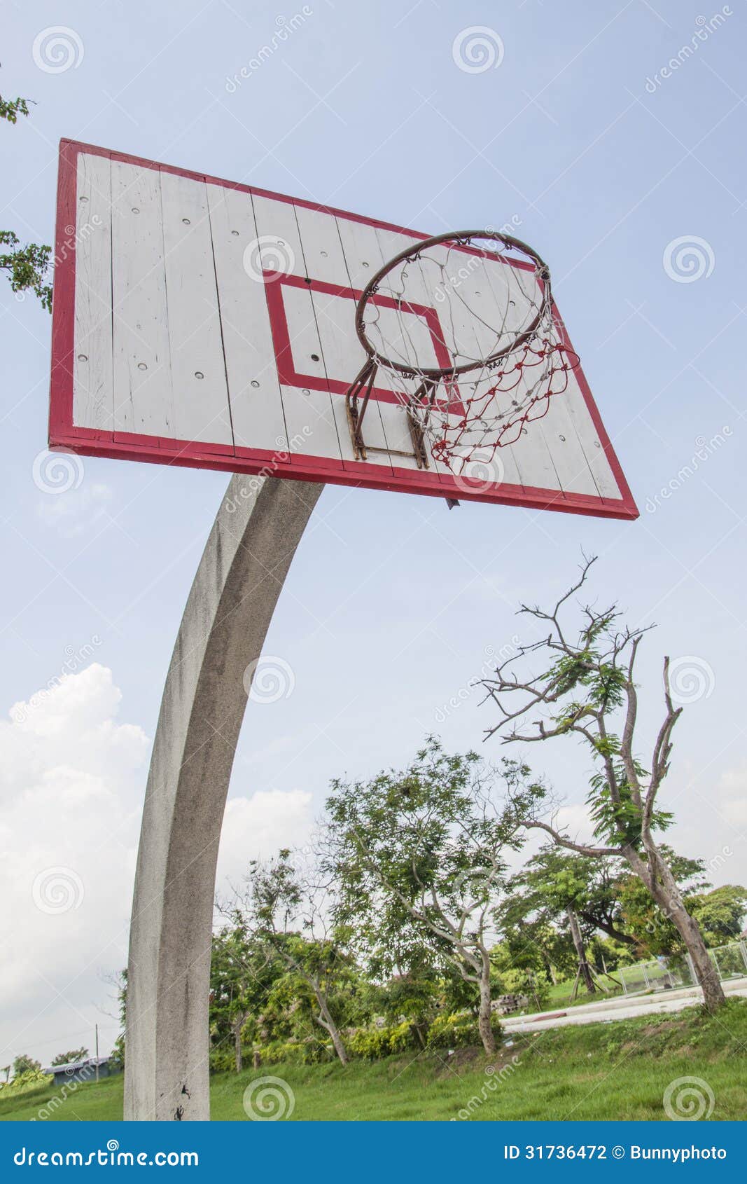 Basketball hoop stock photo. Image of dunk, object, blue - 31736472