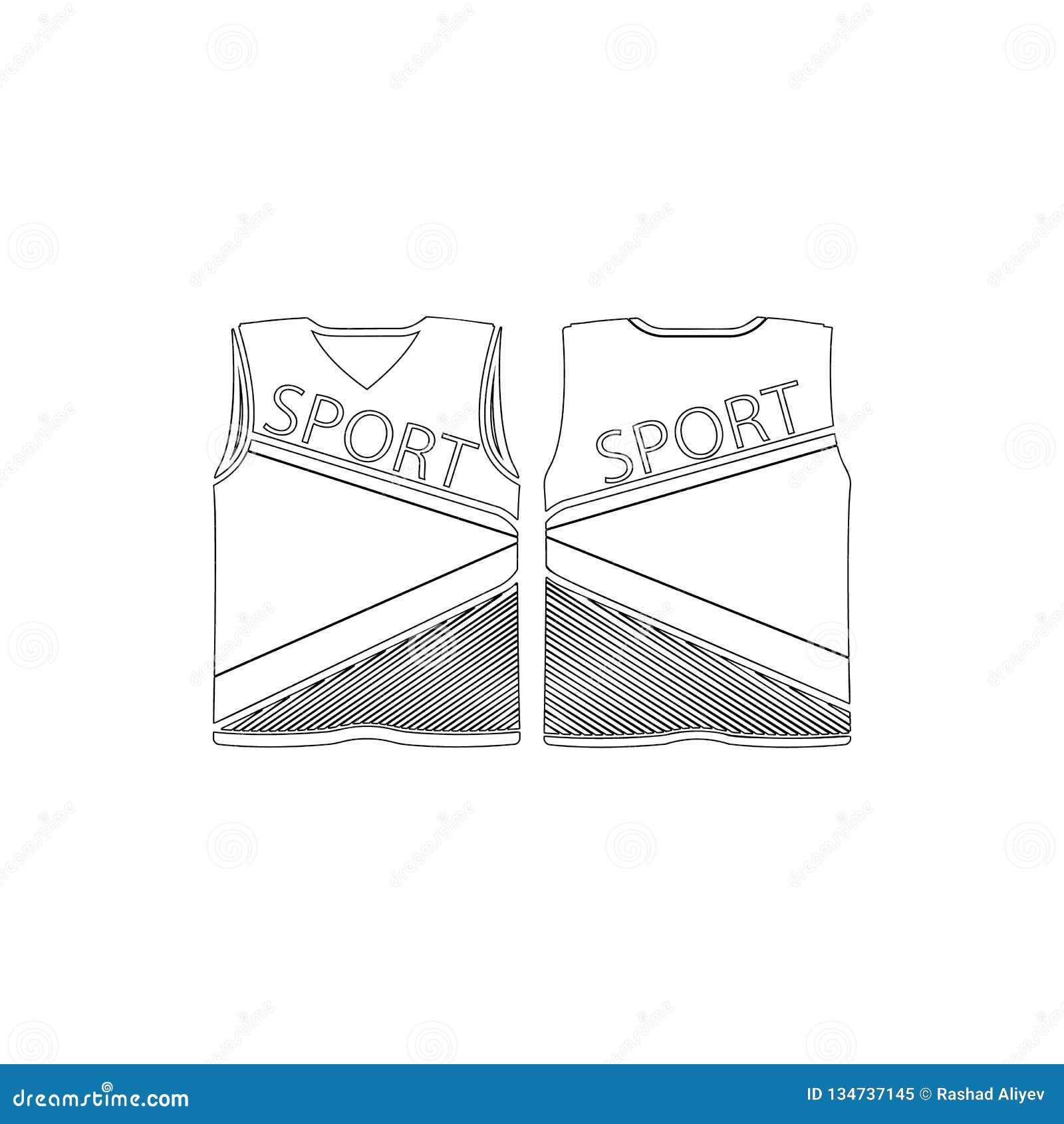 Basketball Jersey Icon. Element of T-shirt for Mobile Concept and Web ...