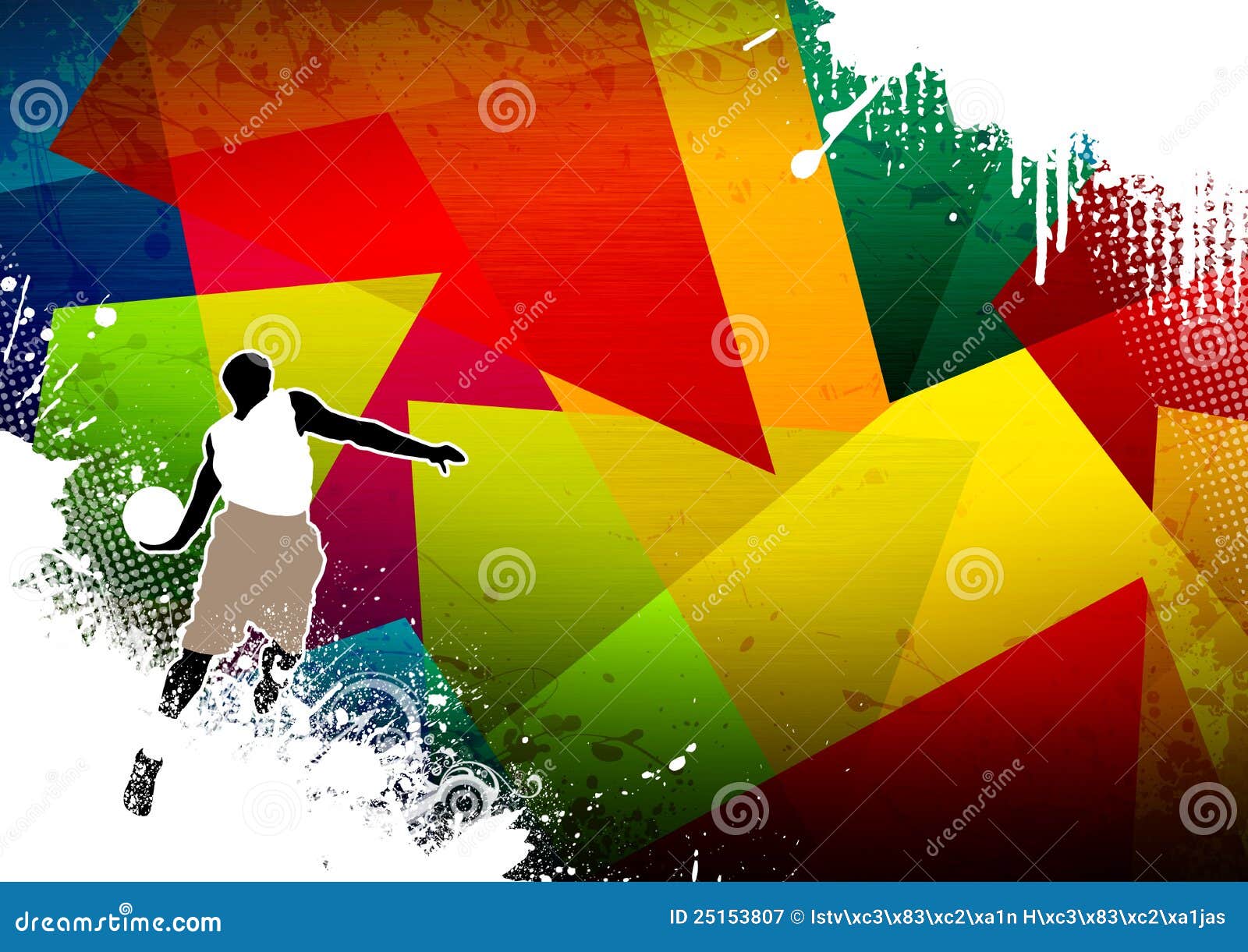 Basketball Jump Ball Colour Royalty-Free Stock Photography ...