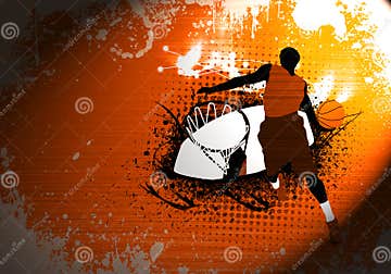 Basketball jump stock illustration. Illustration of light - 25583899
