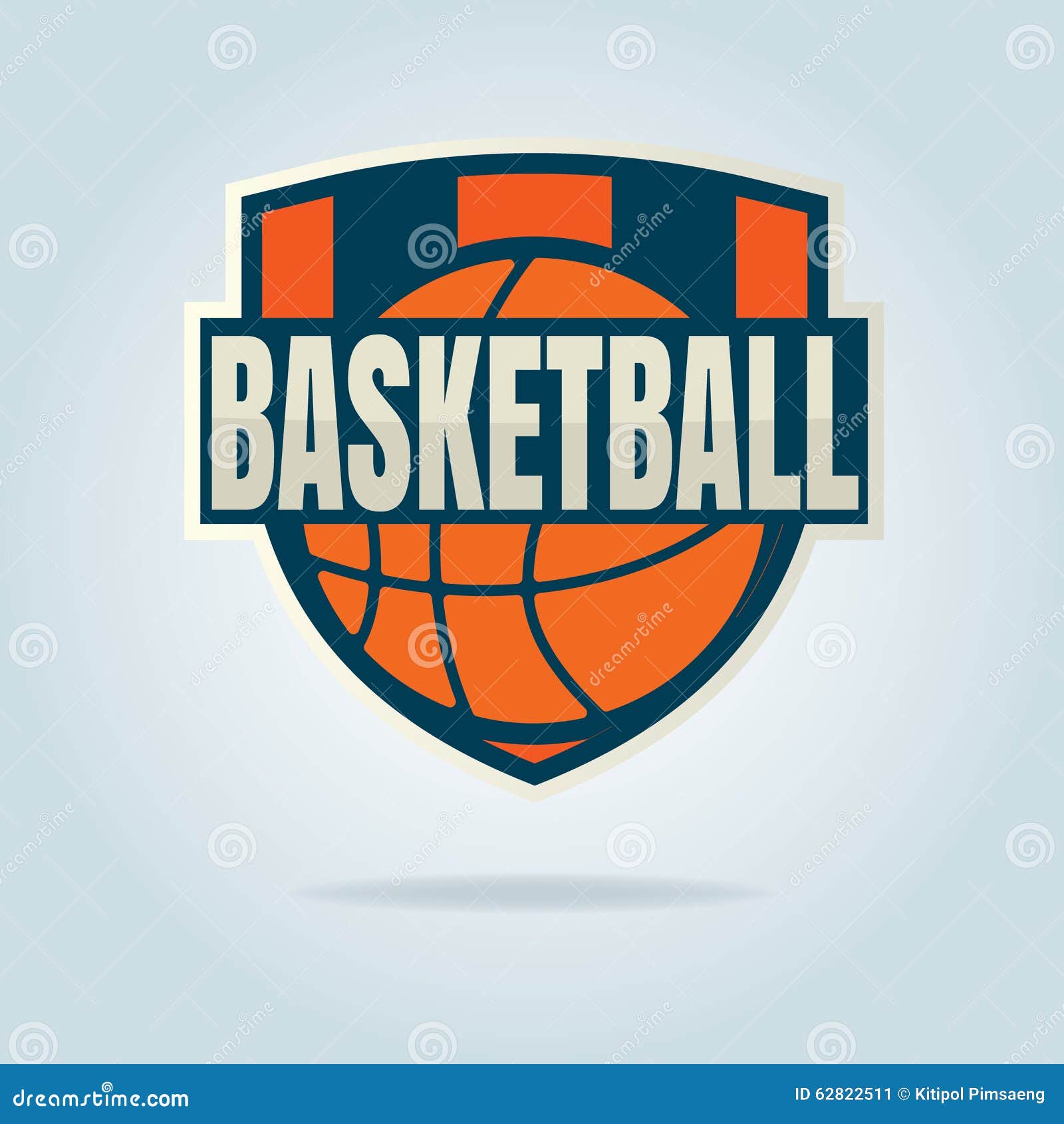 Basketball logo template stock vector. Illustration of championship ...