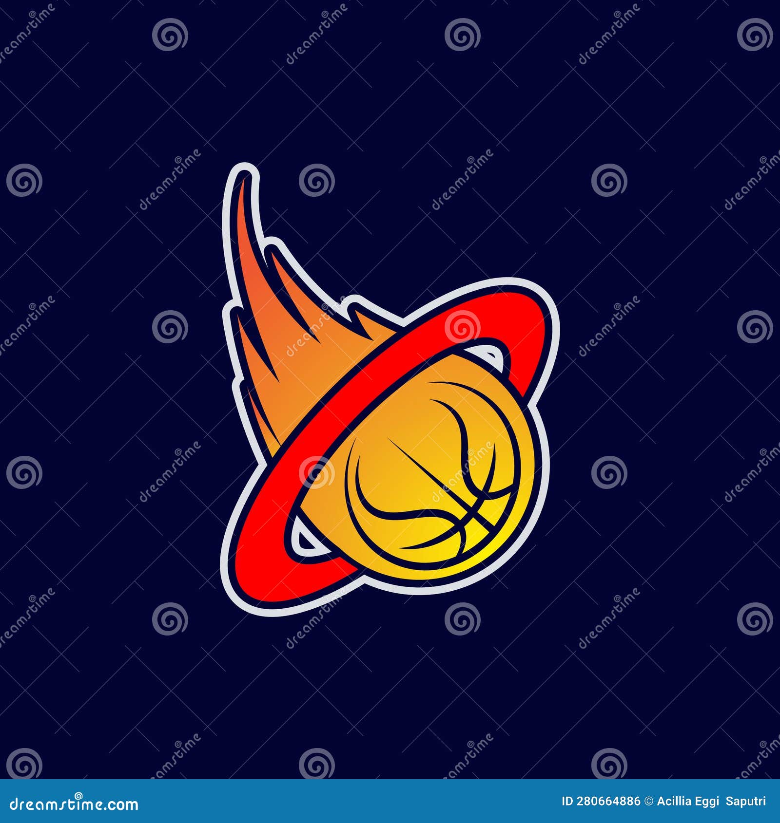Basketball logo vector stock vector. Illustration of international ...