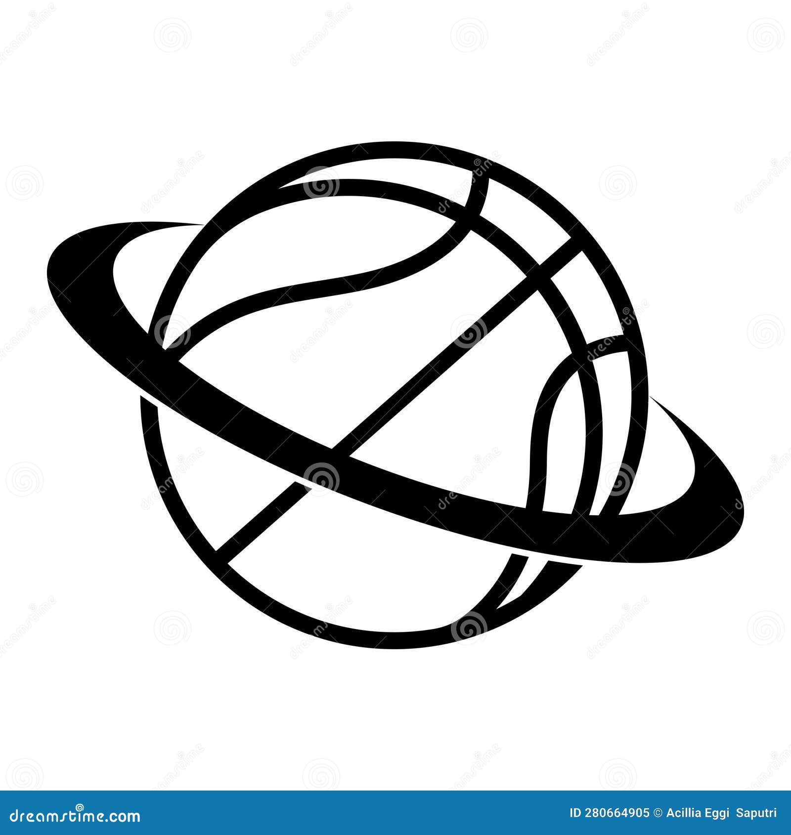 Basketball logo vector stock vector. Illustration of league - 280664905