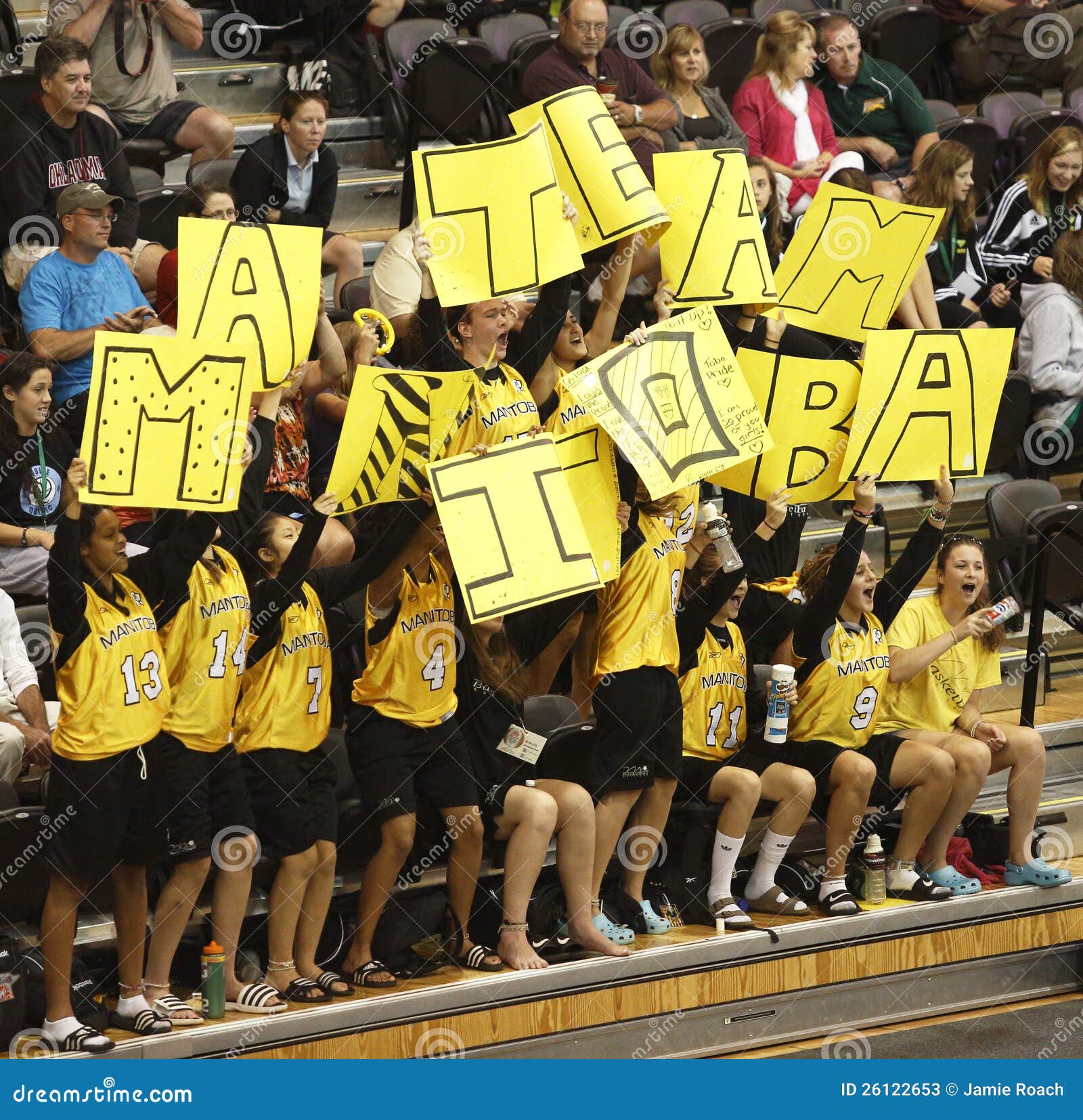 Basketball Manitoba Spectators Signs Editorial Stock Photo - Image of ...
