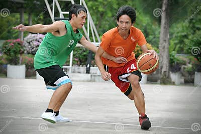 Basketball Match editorial stock image. Image of male - 27630754