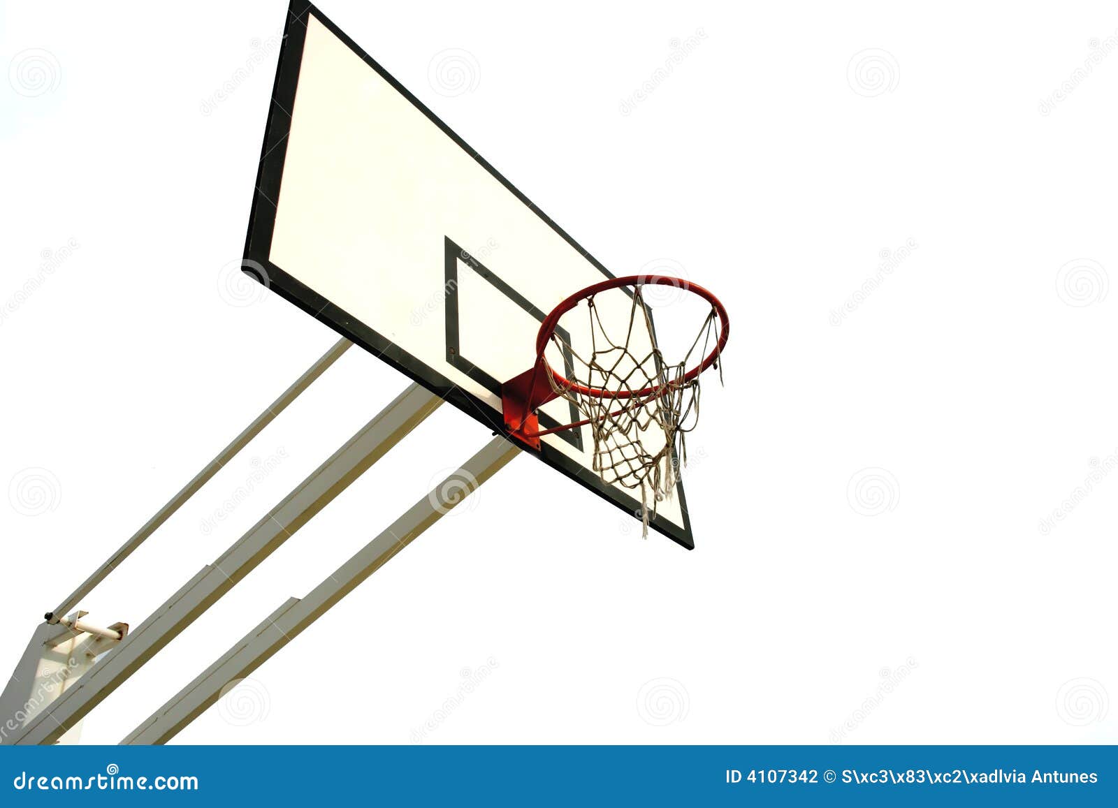 Basketball net stock photo. Image of points, movement - 4107342