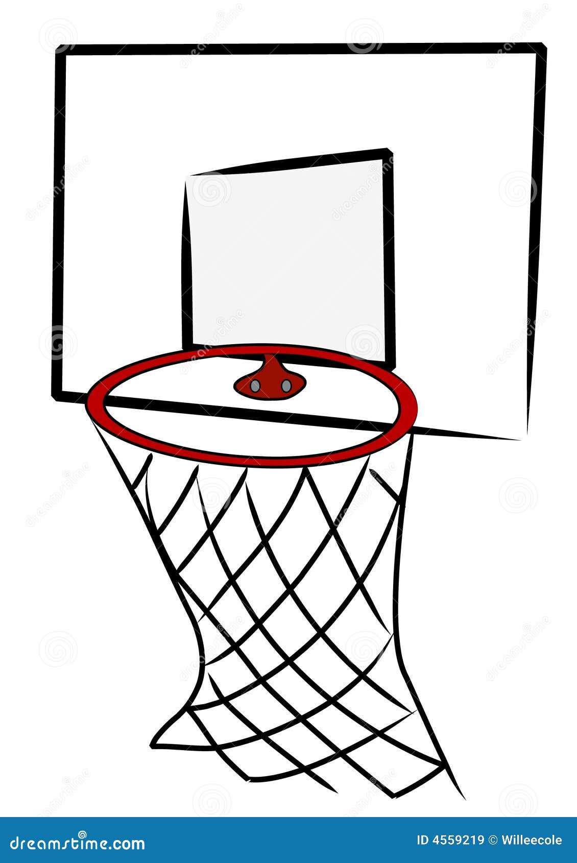 Basketball net stock vector. Illustration of vector, game - 4559219