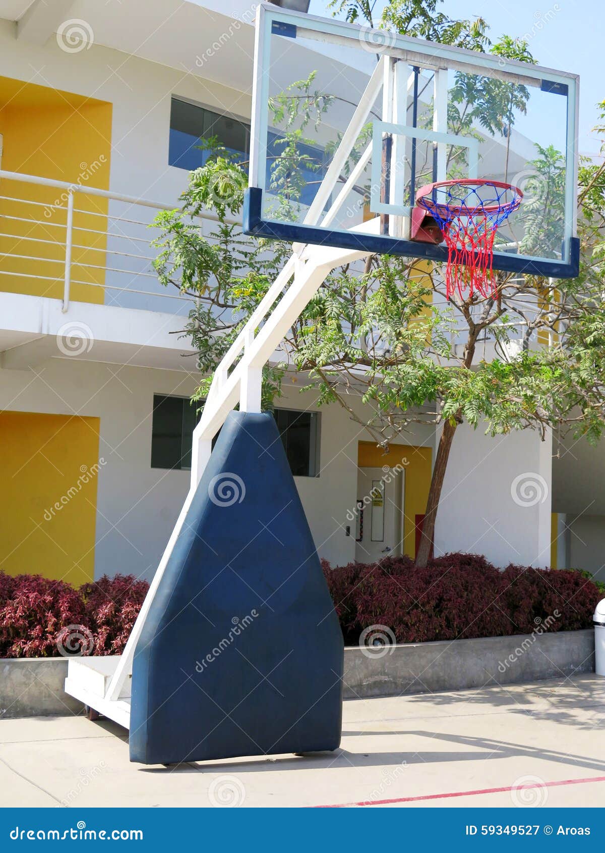 Basketball Net stock image. Image of education, school - 59349527