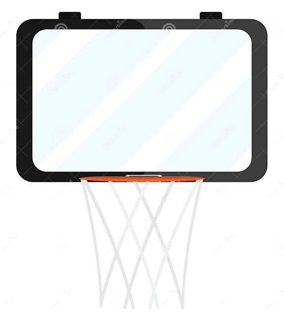 Basketball net, icon stock vector. Illustration of white - 262388897