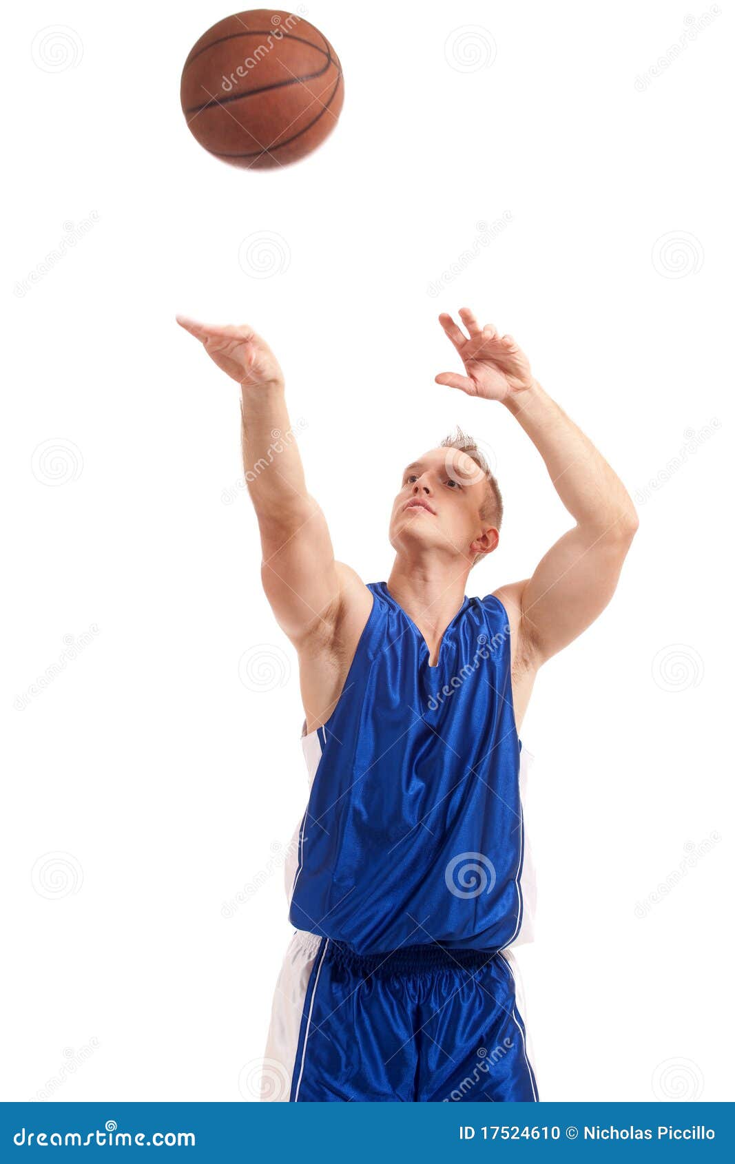 Basketball Player Stock Photo - Image: 17524610