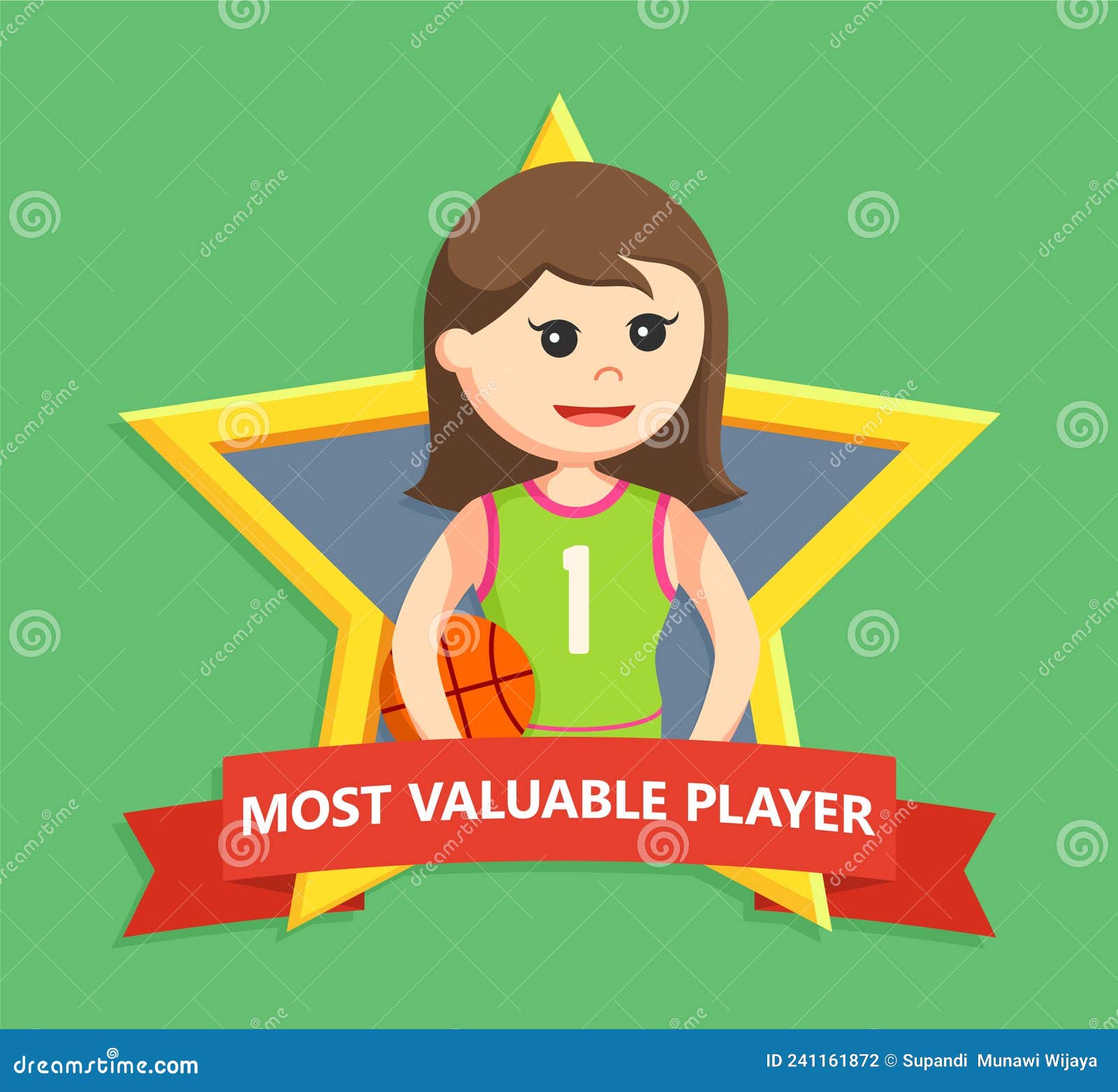 Basketball Player Character Profession Design Vector Stock Vector ...
