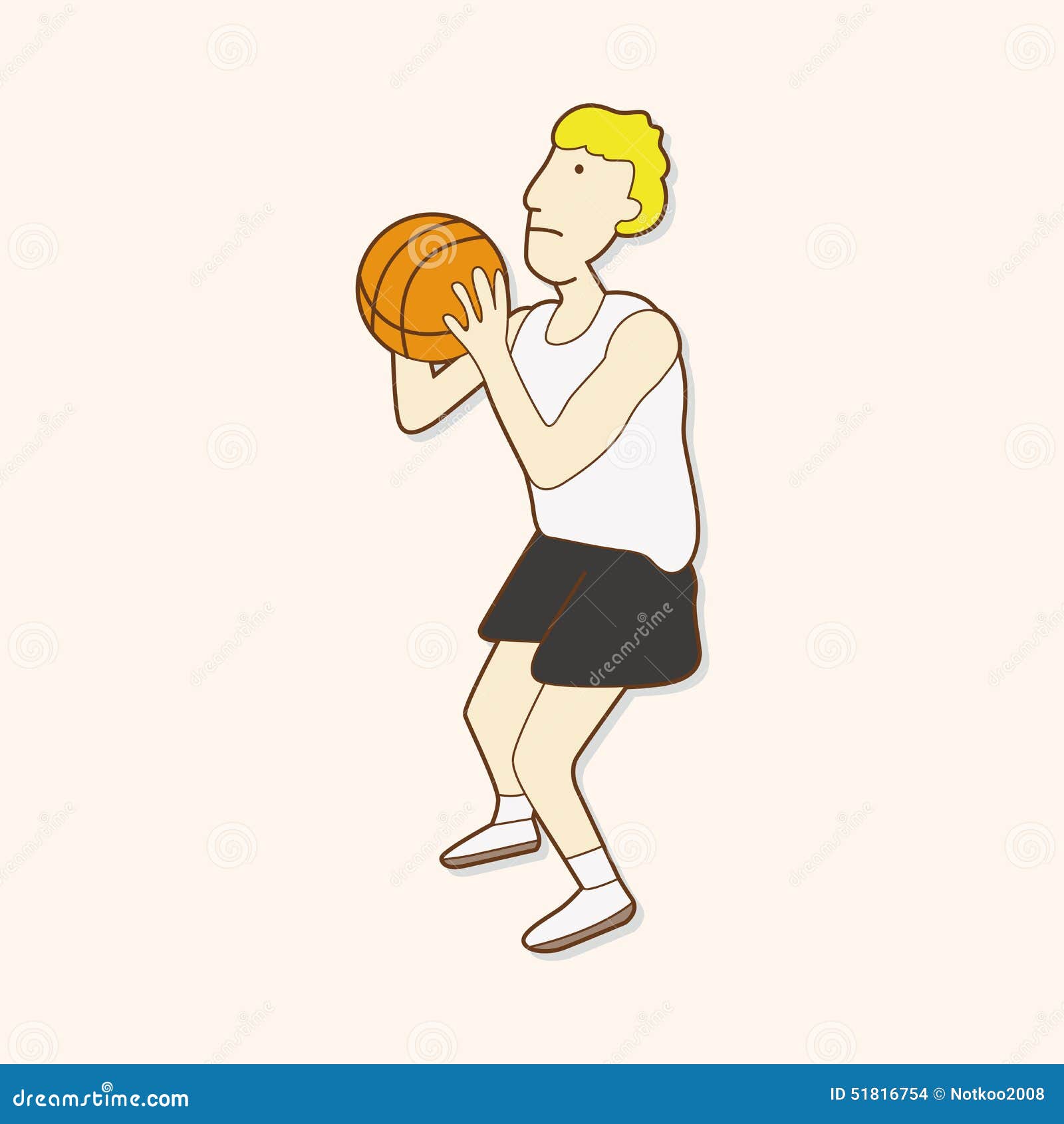 Basketball Player Elements Vector,eps Stock Vector - Illustration of ...