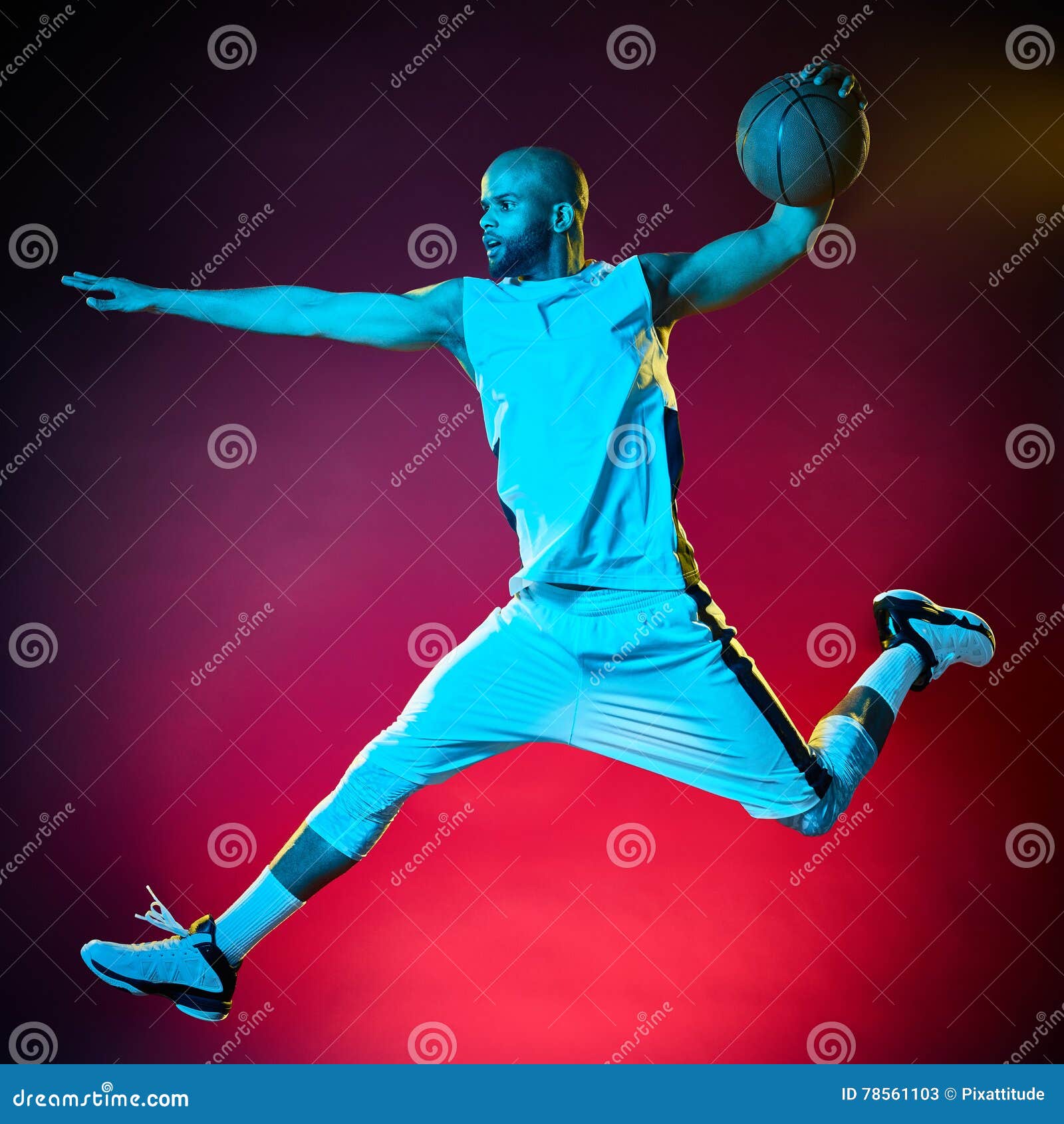 Basketball Player Man Isolated Stock Image - Image of players, isolated ...