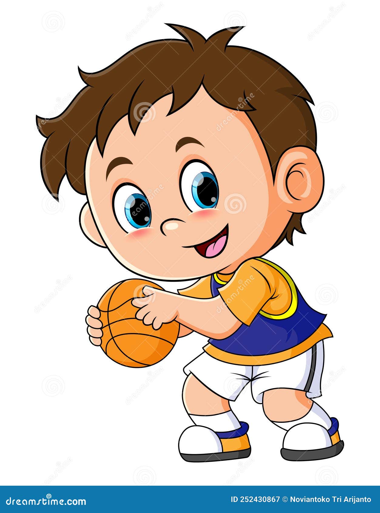 The Basketball Player is Ready To Shoot and Get Three Points Stock ...