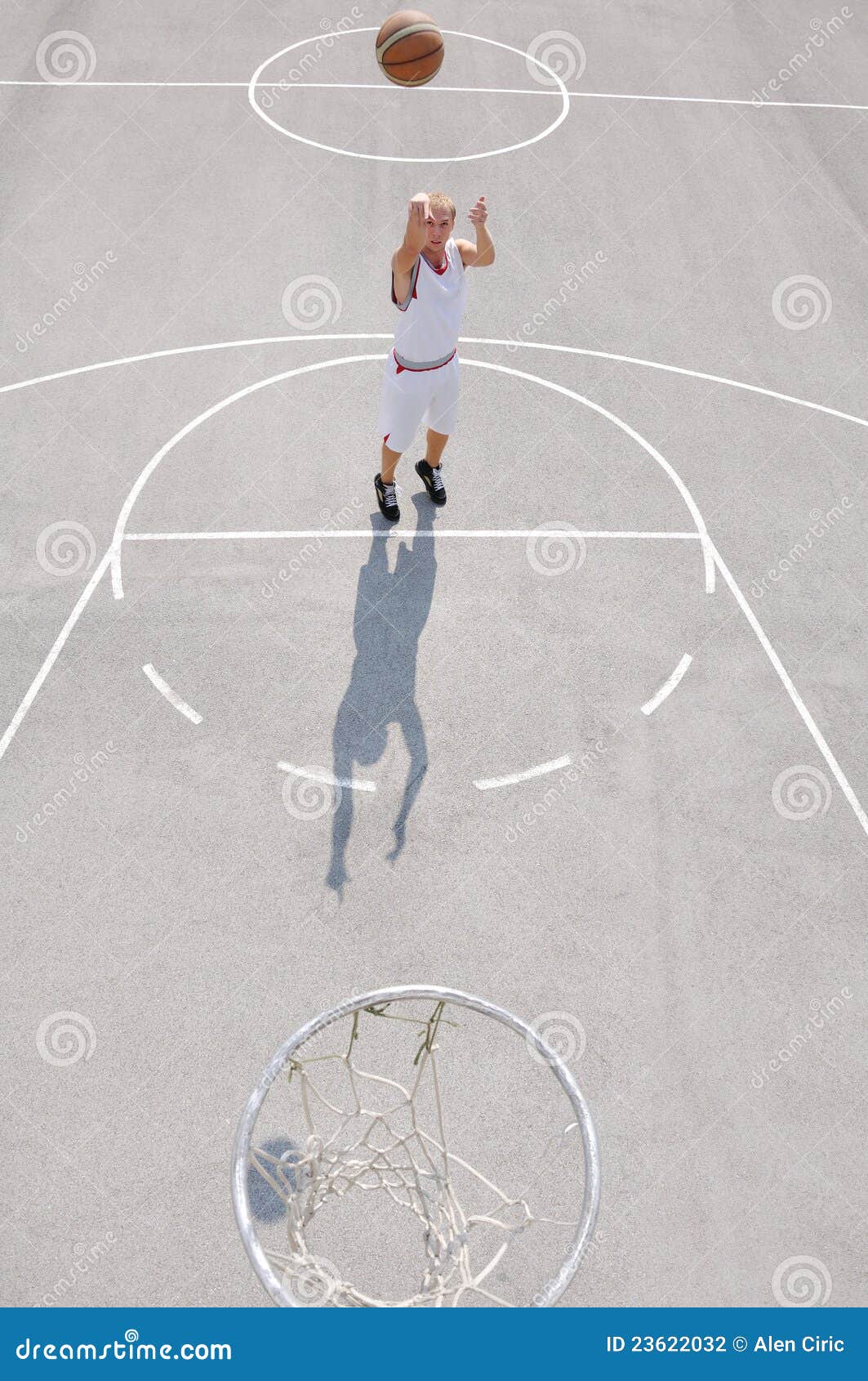 Basketball player shooting stock photo. Image of basketball - 23622032
