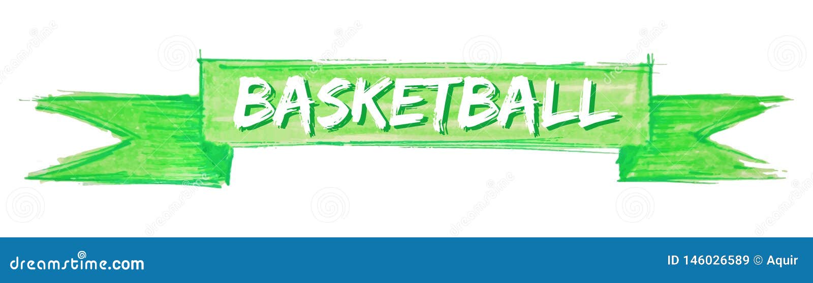 Basketball ribbon stock vector. Illustration of ribbon - 146026589