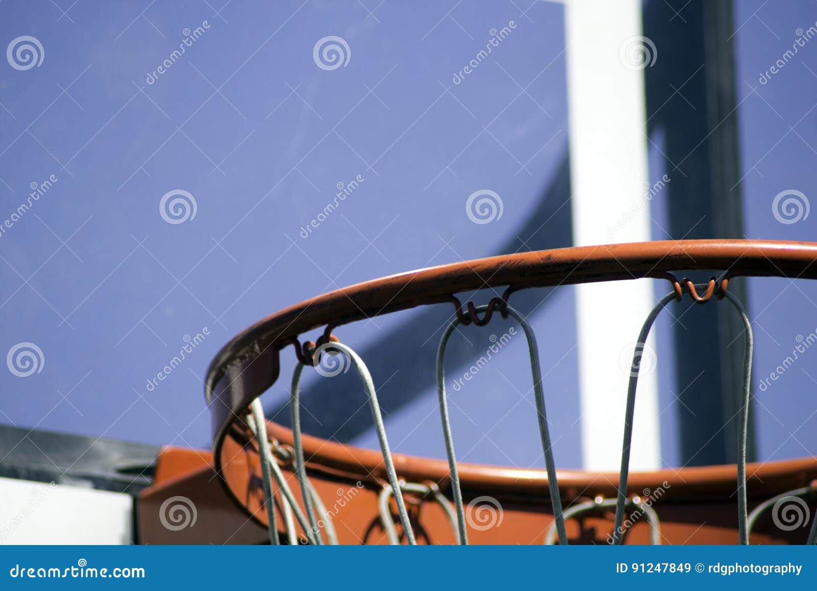 Basketball Rim stock image. Image of orange, hoop, backboard - 91247849