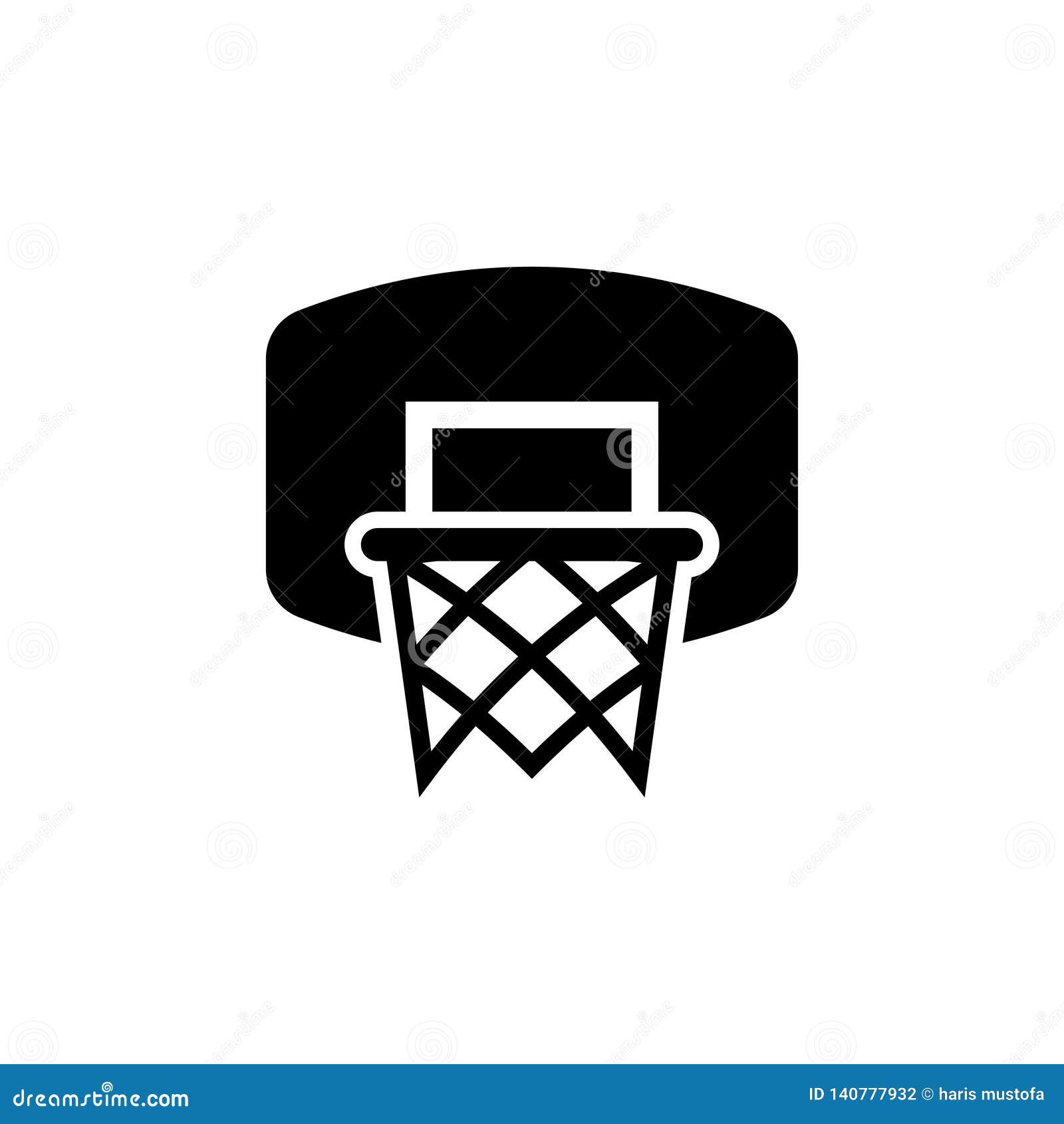 Basketball Ring Icon Design Template Vector Isolated Stock Vector ...