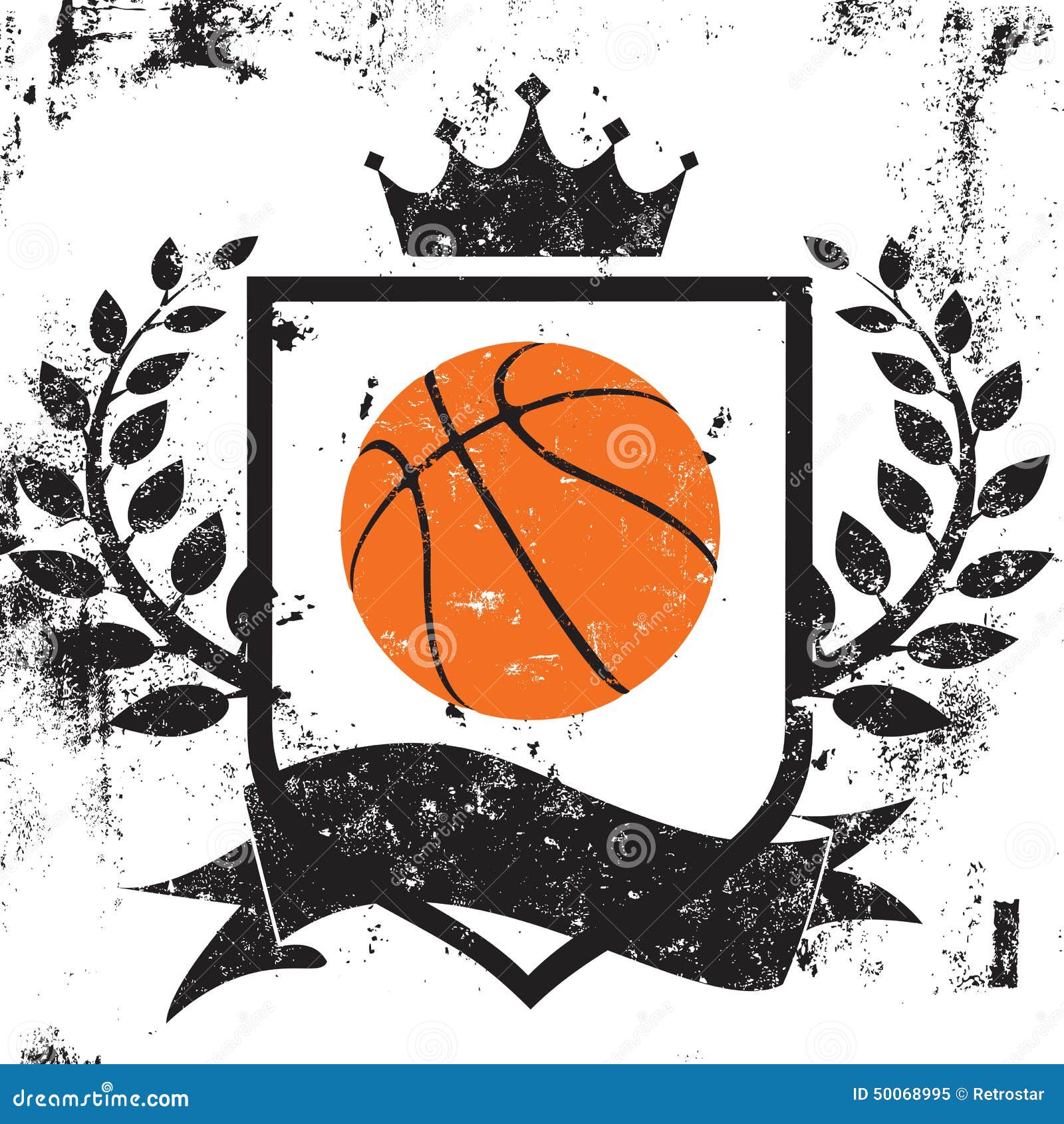 Distressed Basketball Stock Illustrations – 303 Distressed Basketball ...