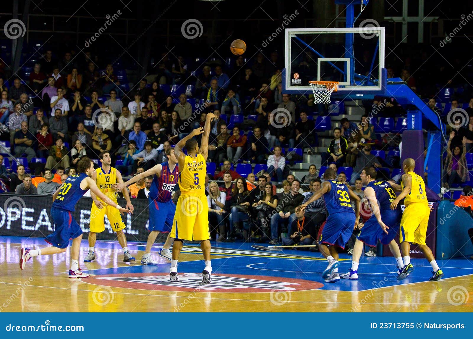 Basketball shot editorial image. Image of richard, rebound - 23713755