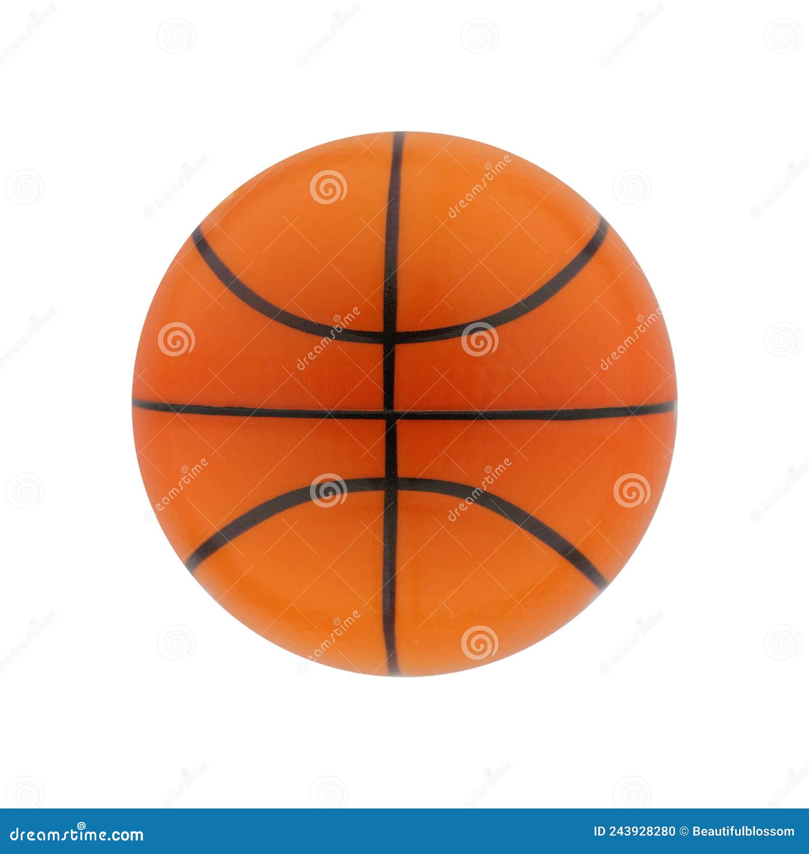 Basketball Soft Toy. Isolated on White Stock Photo - Image of equipment ...