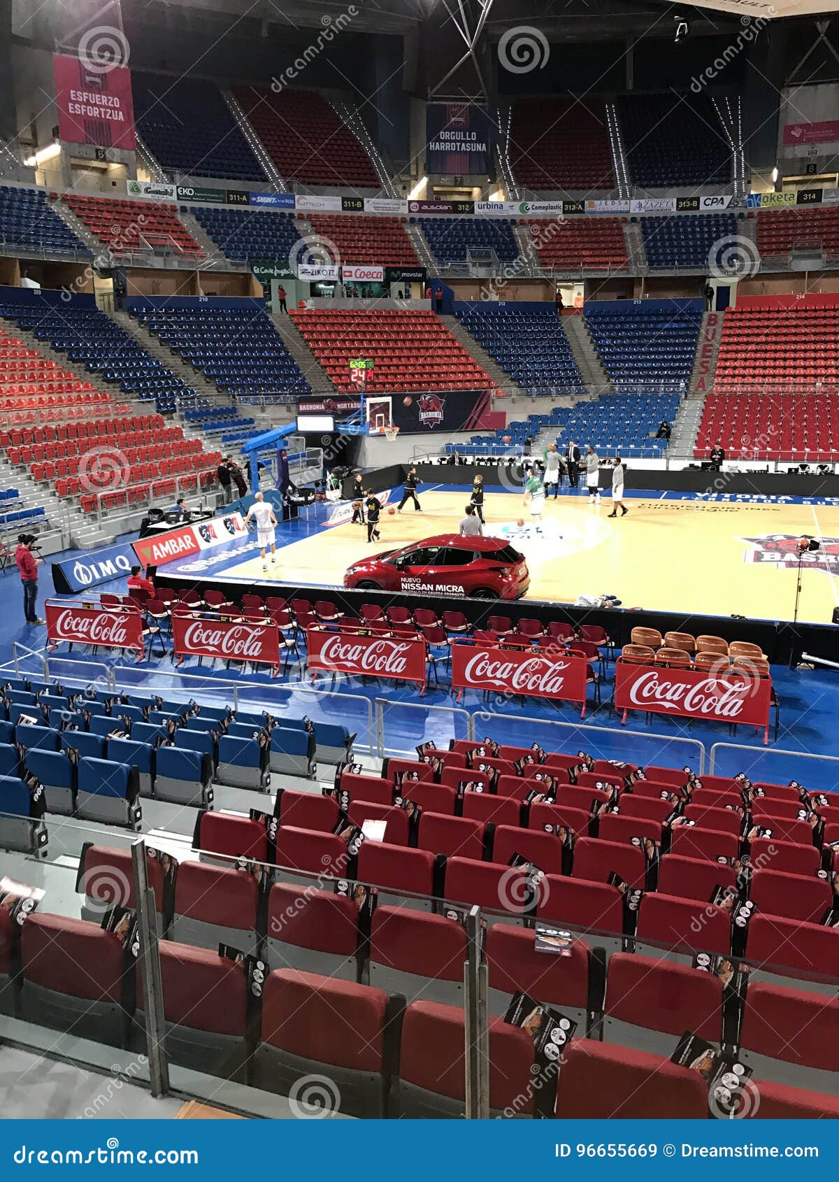 Basketball stadium editorial stock image. Image of basketball - 96655669