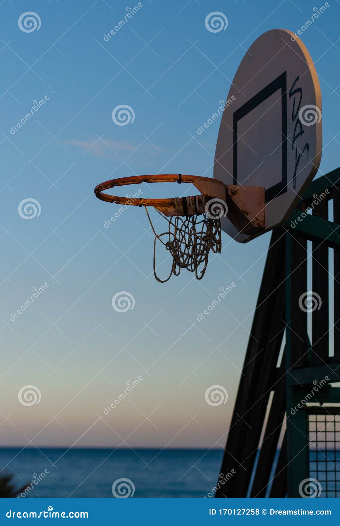 Basketball Net Sunset Photography Background HD Wallpaper ...