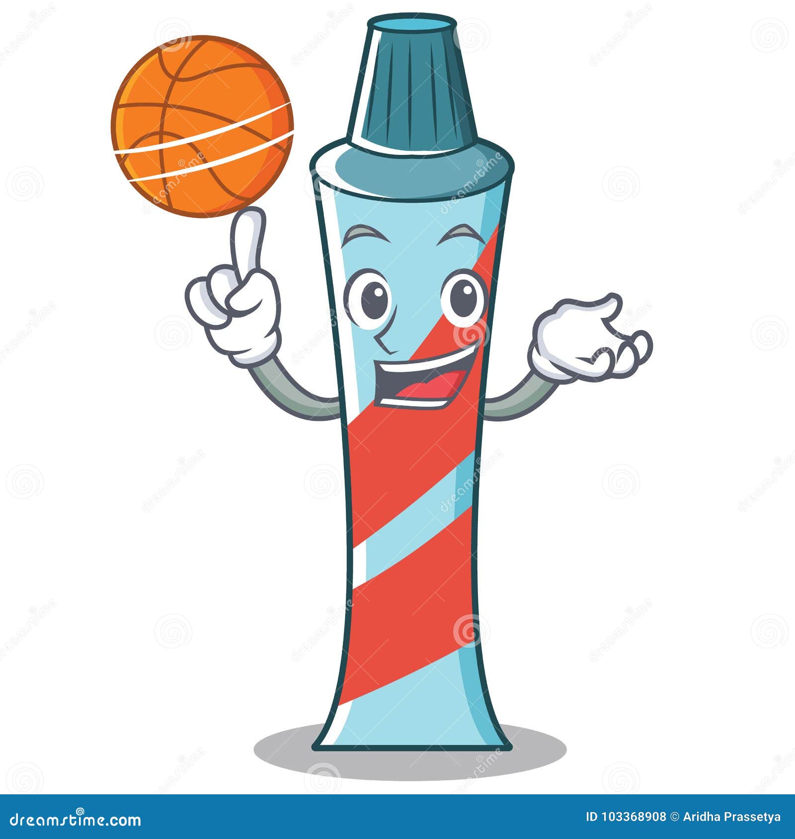 Toothpaste Character Looking At Question Mark Symbol Royalty-Free ...