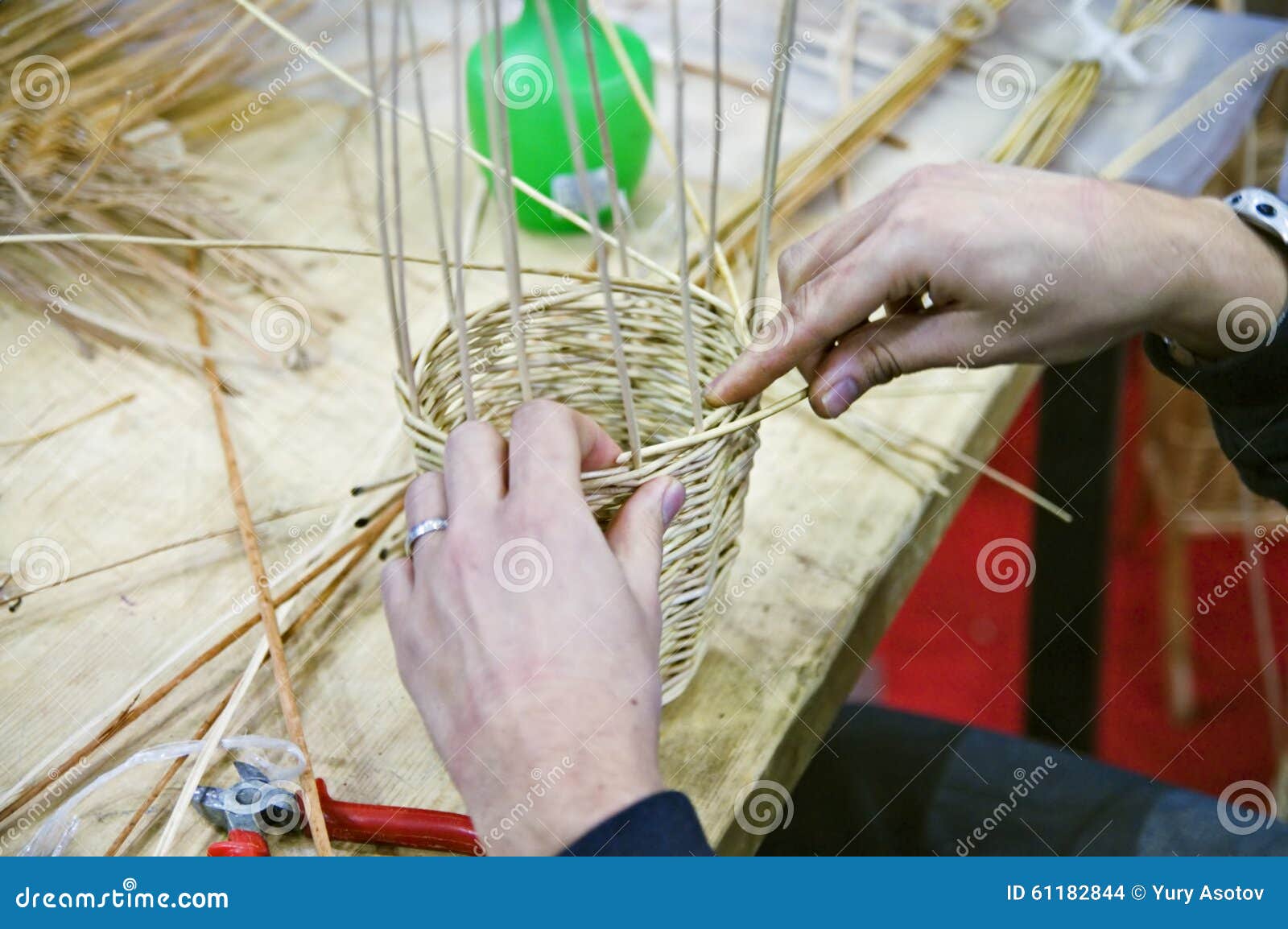 Basketry stock photo. Image of folk, furniture, maker - 61182844