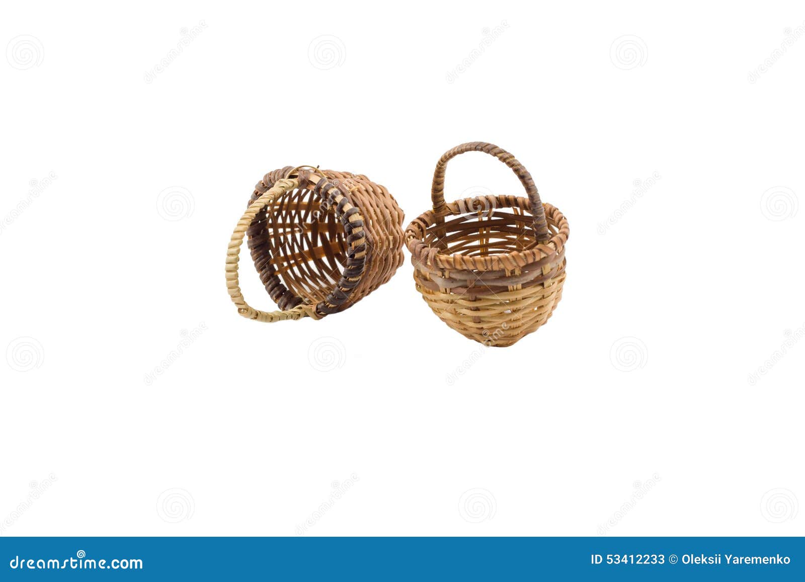 Baskets stock image. Image of wooden, products, item - 53412233